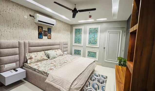 The Nook 3 𝗕𝗢𝗢𝗞 Zirakpur Apartment