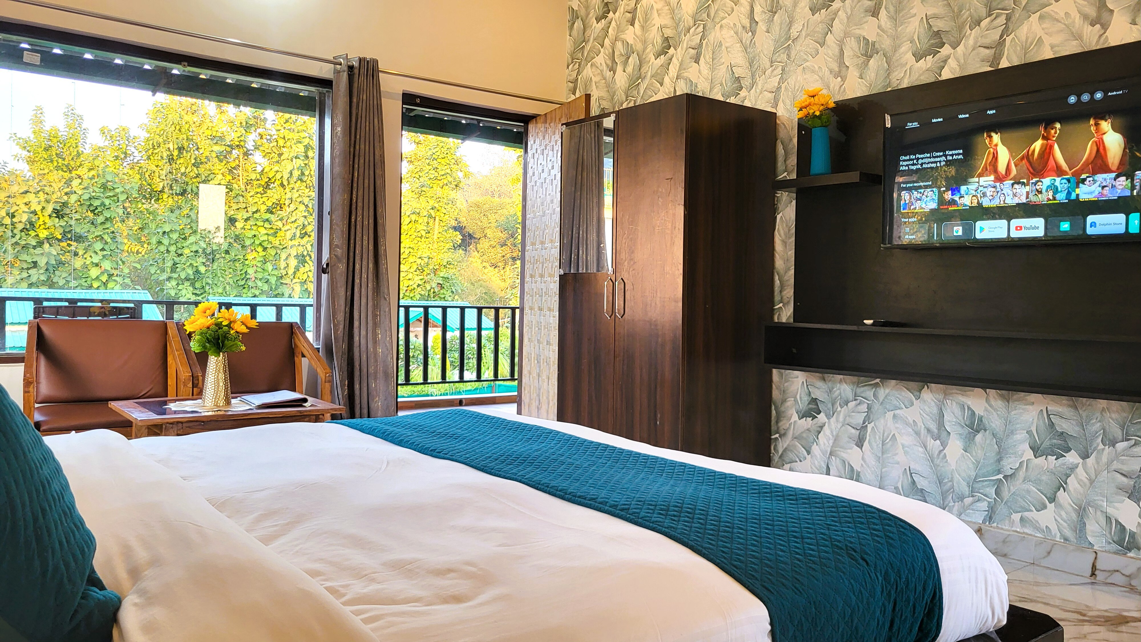 Rooms of Corbett Nature Walk Resort (1min Walk to River and Sitabani ...