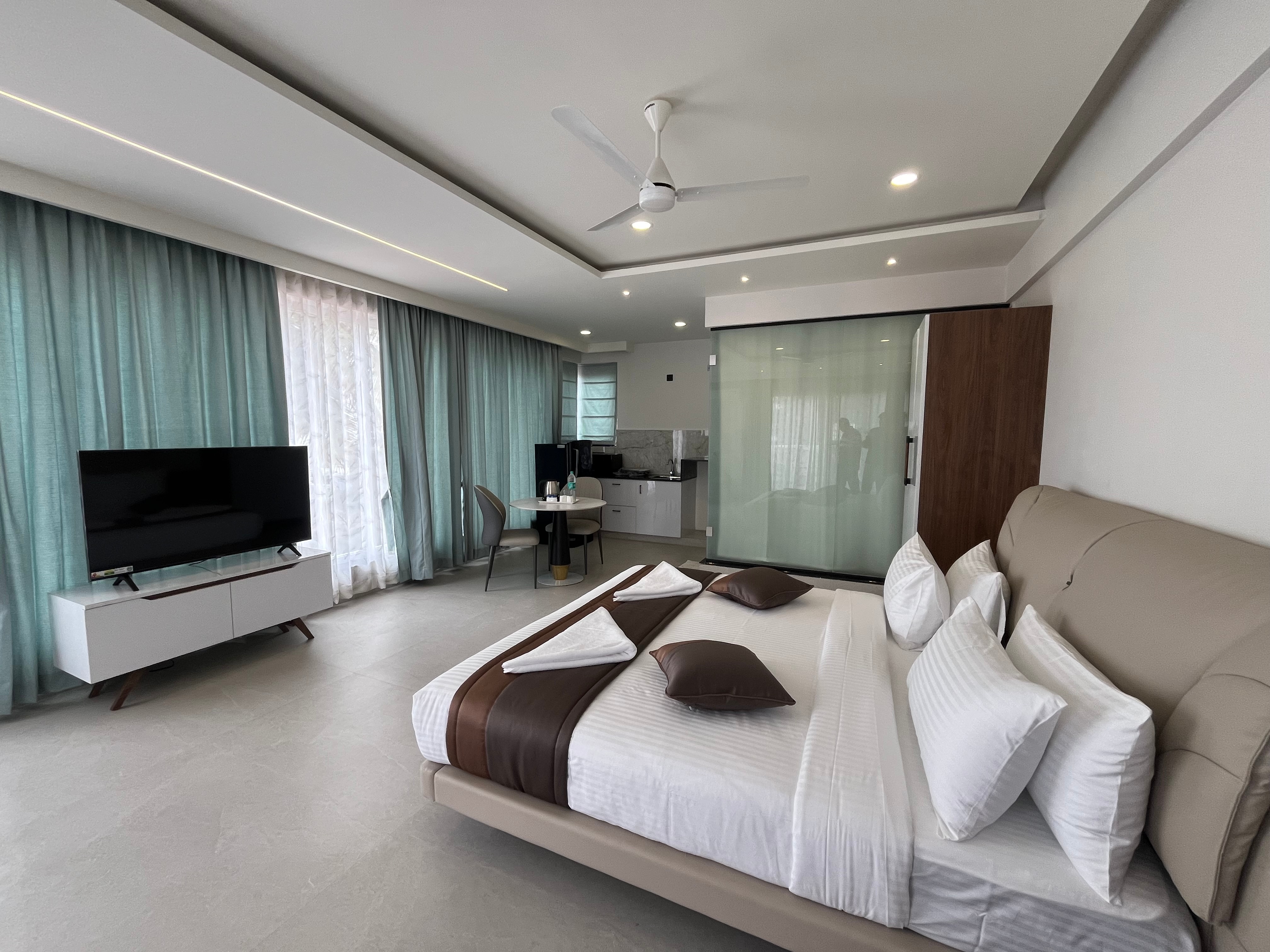 Rooftop Studio Flat walkable from ITC Infotech 𝗕𝗢𝗢𝗞 Bangalore Apartment