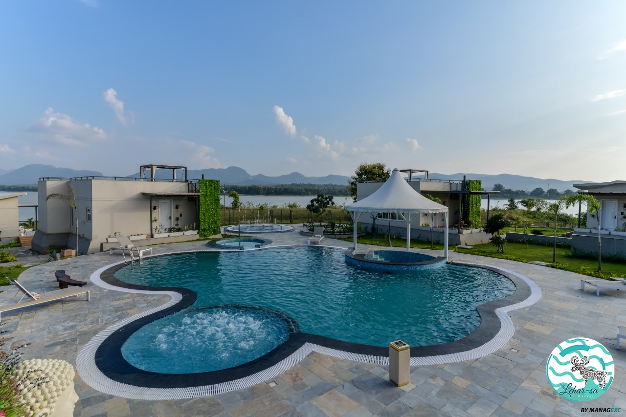 LEHAR SA RESORT(90 KM FROM PACHMARHI) 𝗕𝗢𝗢𝗞 Sohagpur Resort