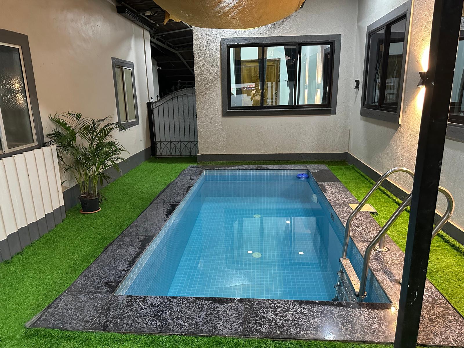 Noronha 2BHK Private Pool Villa in Siolim 𝗕𝗢𝗢𝗞 Goa Homestay