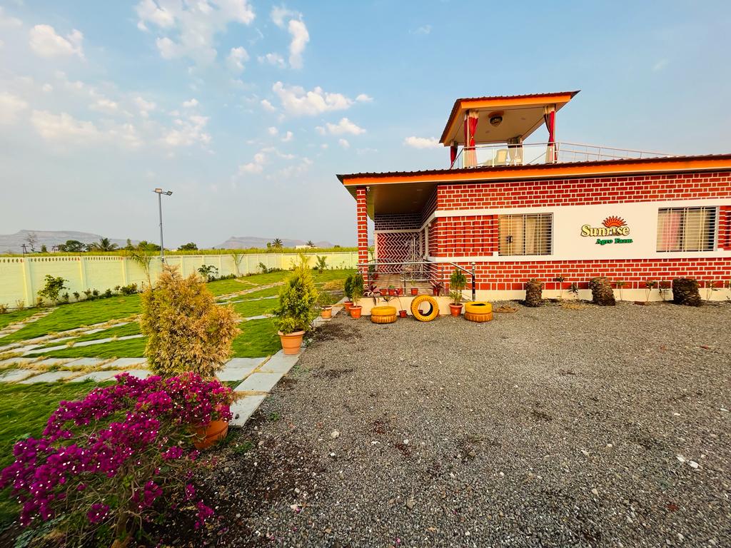 Sunrise Agro farm 𝗕𝗢𝗢𝗞 Akola Ahmadnagar Villa