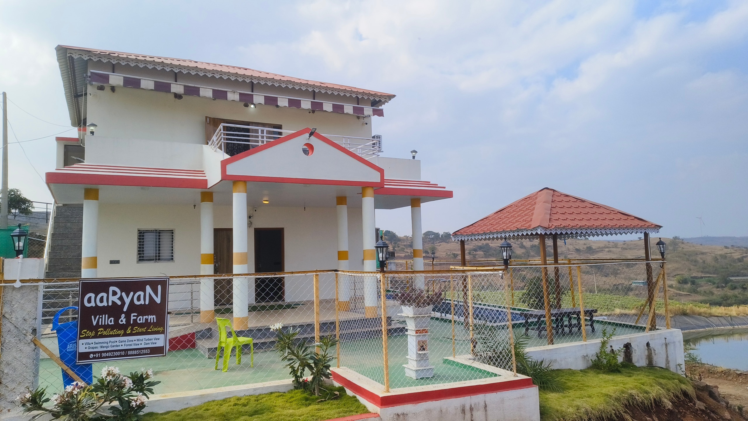Amenities of Aaryan Villa & Farm / Resort