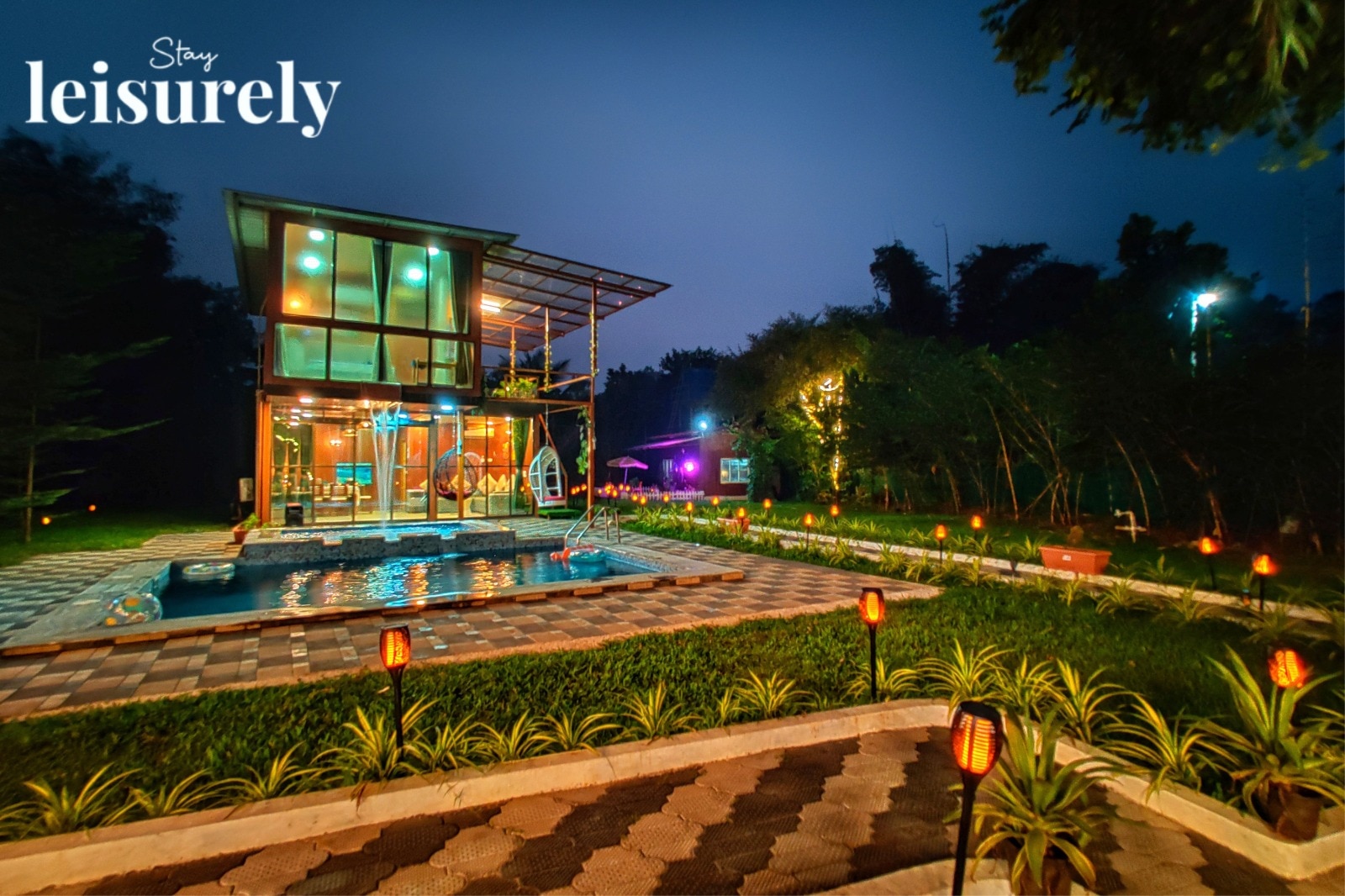 Stay Leisurely Crystal Springs Villa 𝗕𝗢𝗢𝗞 Karjat Villa