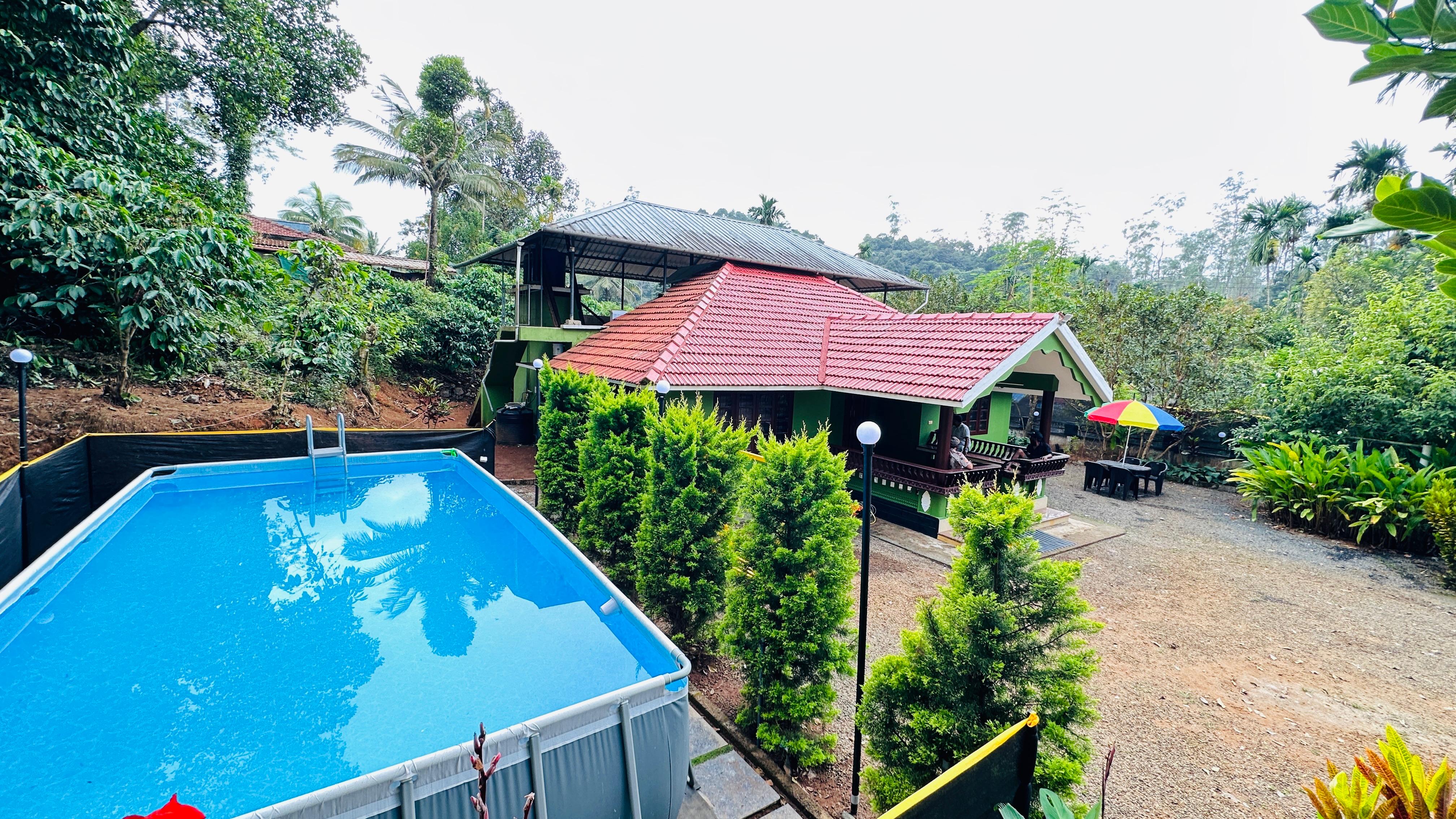 Golden Pearl Private Villa with Pool Vythiri 𝗕𝗢𝗢𝗞 Wayanad Villa