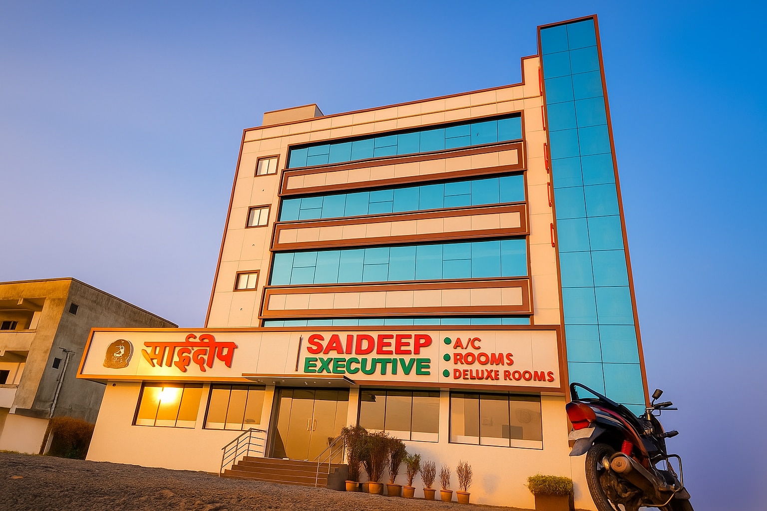 SAIDEEP LODGING 𝗕𝗢𝗢𝗞 Wadgaon Hotel