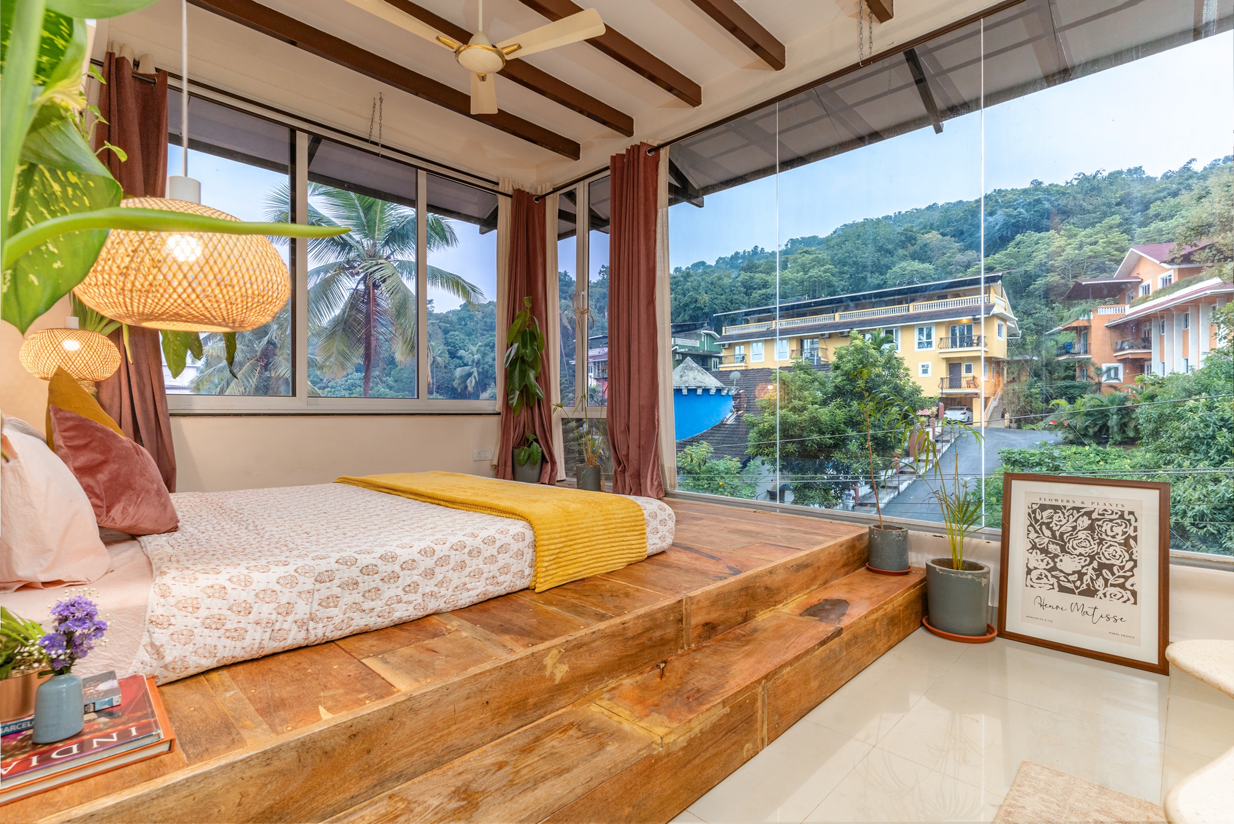 Coral at The Pause Project 𝗕𝗢𝗢𝗞 Goa Apartment