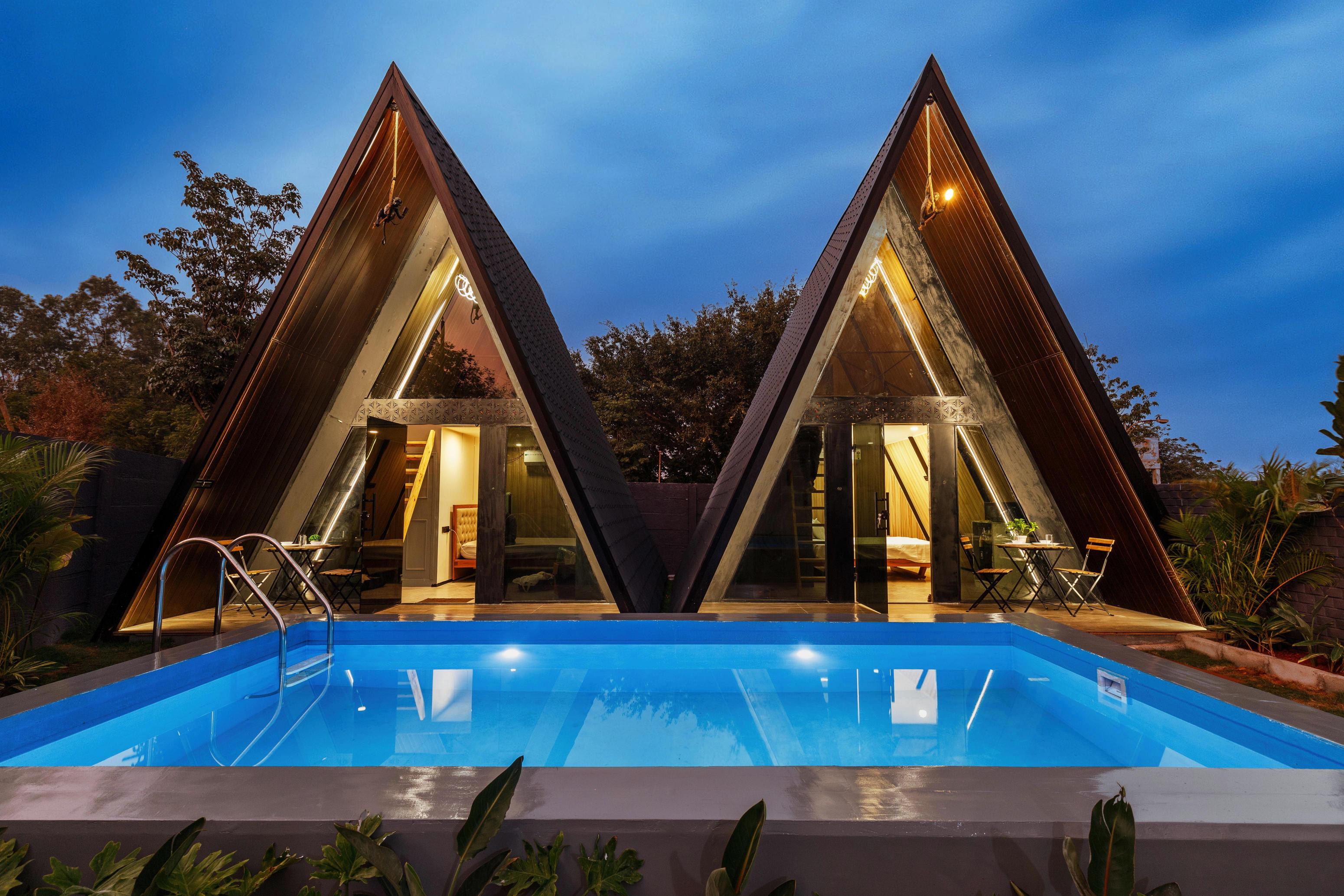The Dune Retreat by StayJade|Pool|Twin VIllas 𝗕𝗢𝗢𝗞 Bangalore Villa