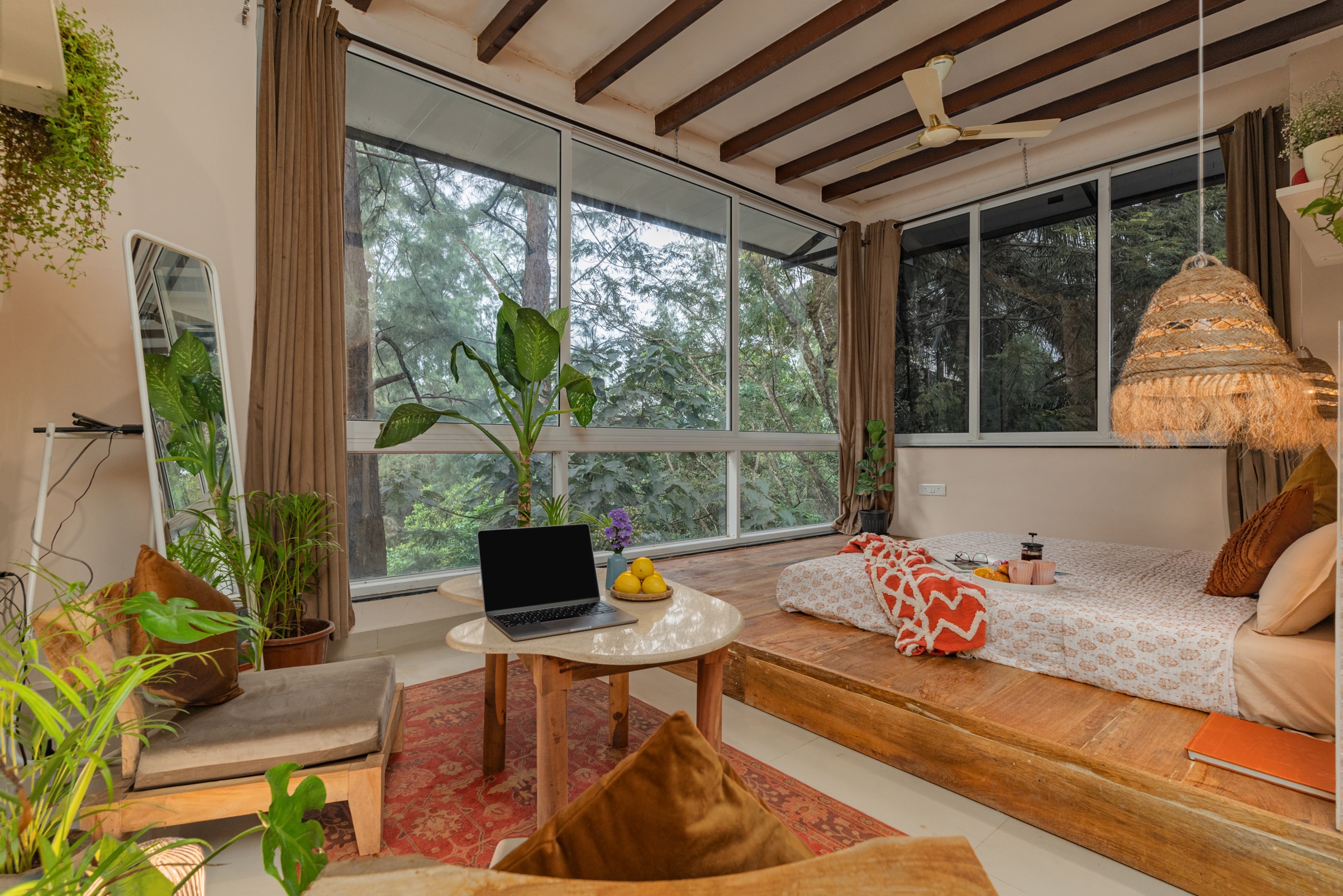 Pine at The Pause Project 𝗕𝗢𝗢𝗞 Goa Homestay