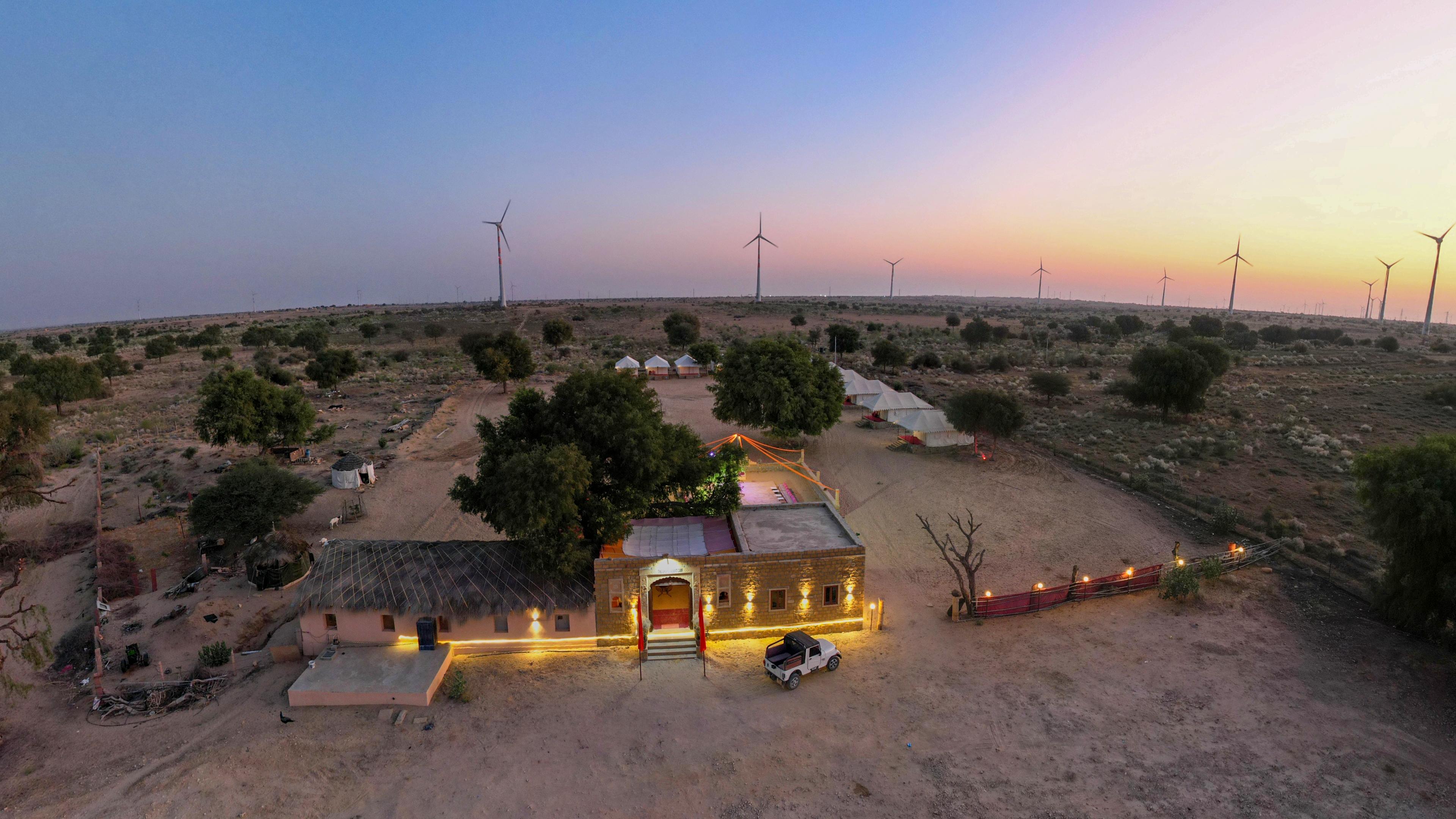 The Chirag Desert Camp Sam sand Dunes 𝗕𝗢𝗢𝗞 Jaisalmer Camp