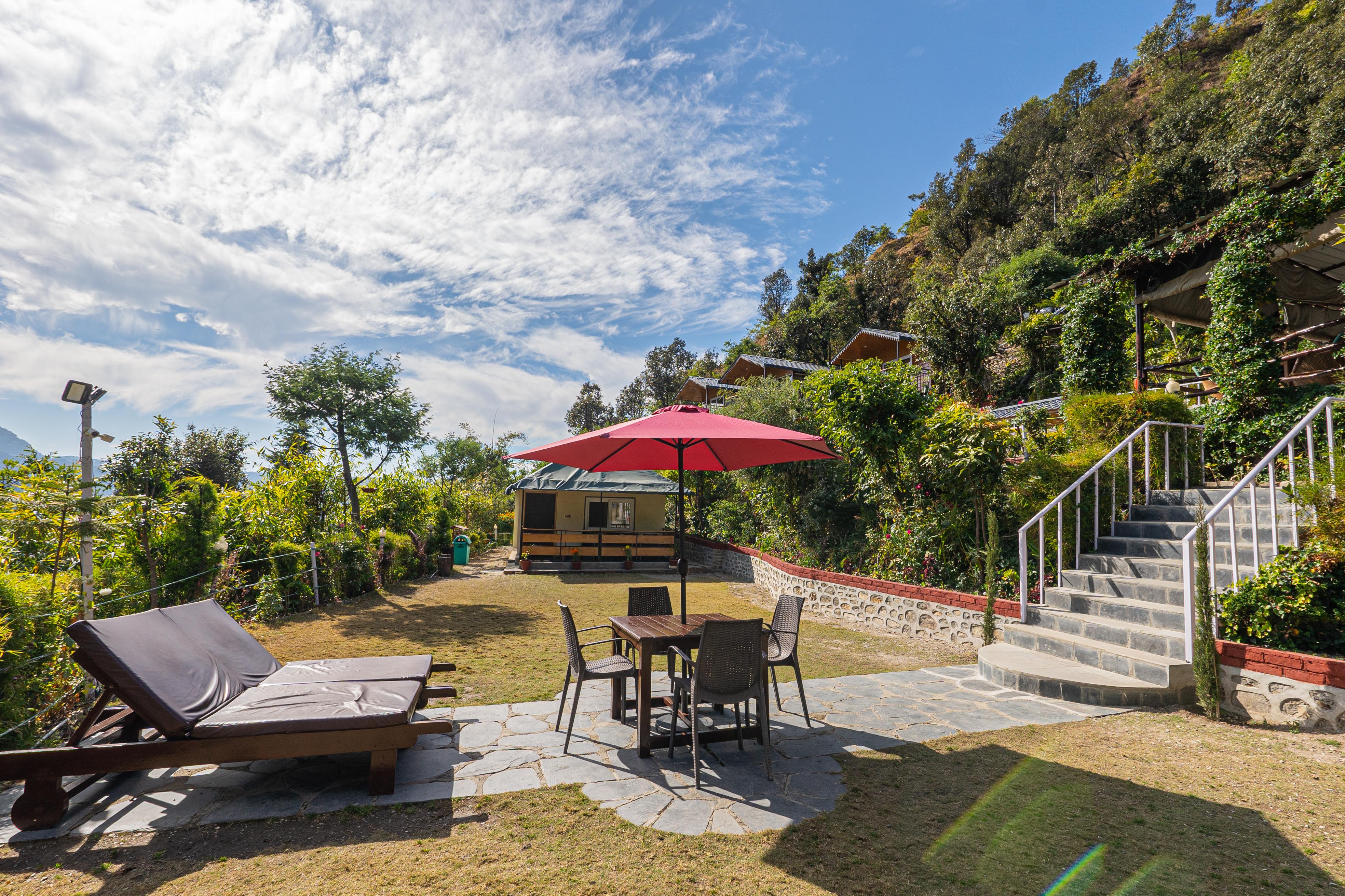Nature Drops | Rooms & Restaurant 𝗕𝗢𝗢𝗞 Pangot Camp