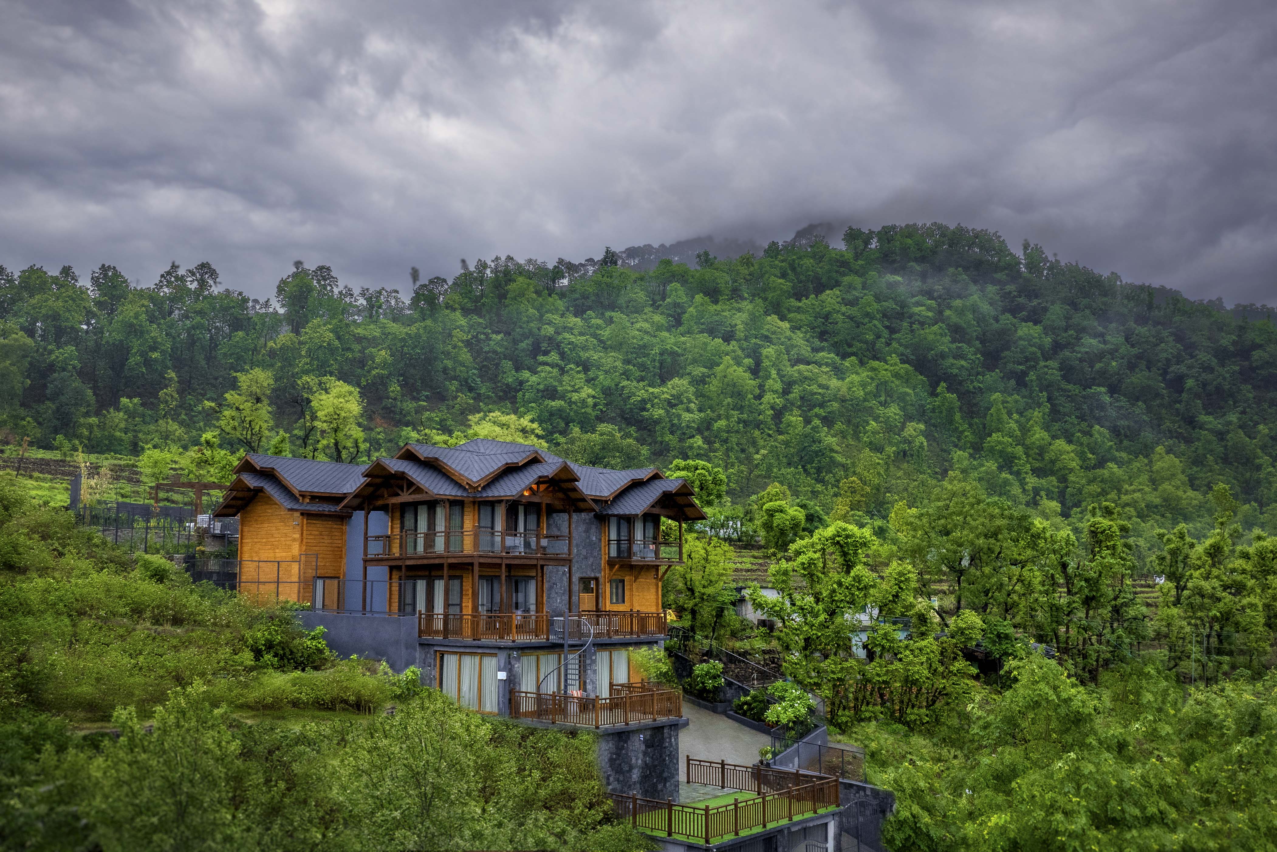 ama Stays and Trails Kashi House Rishikesh 𝗕𝗢𝗢𝗞 Rishikesh Villa