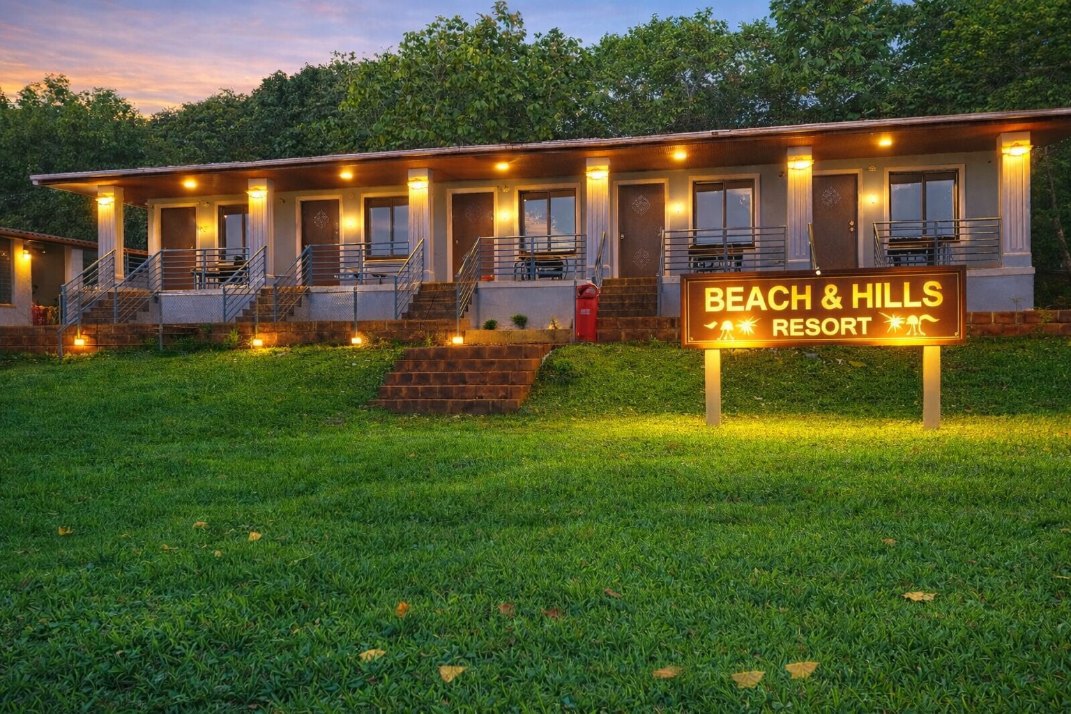 Beach & Hills Resort 𝗕𝗢𝗢𝗞 Diveagar Resort