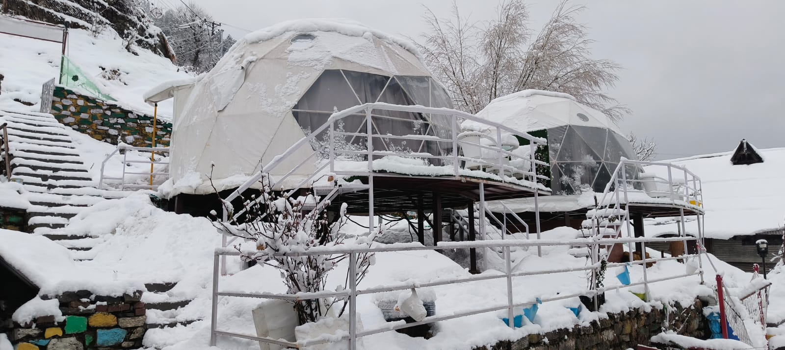 Rooms of Nirvana Hamta Retreat | Glamping Geodesic Dome - Manali Hotel ...