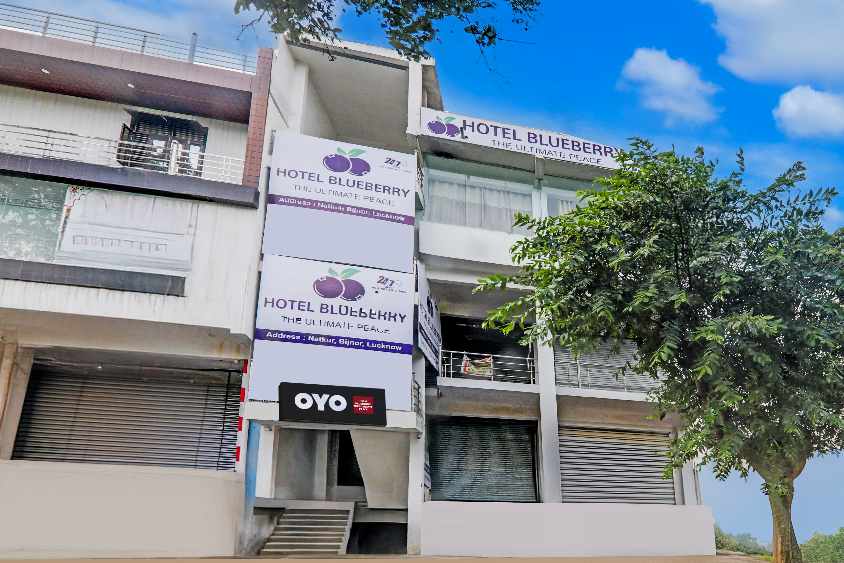 Hotel O BLUEBERRY THE ULTIMATE PEACE 𝗕𝗢𝗢𝗞 Lucknow Hotel