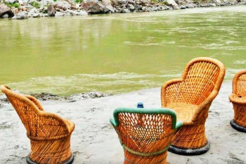 Camp Ganga Riviera | Rooms & Sundeck 𝗕𝗢𝗢𝗞 Rishikesh Camp