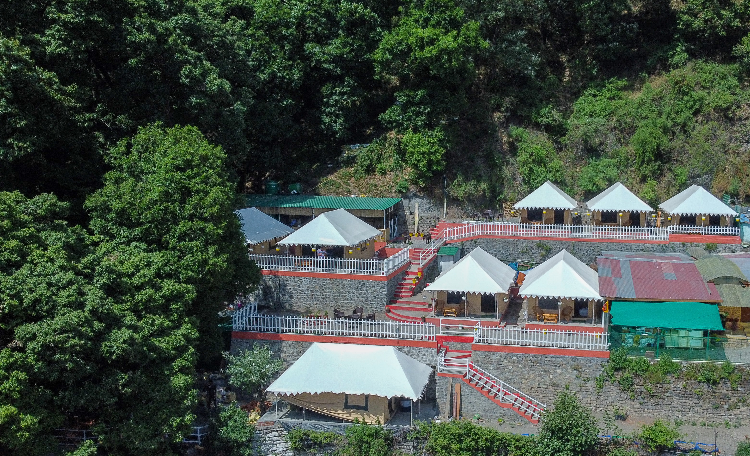 Lake View Nature Camp 𝗕𝗢𝗢𝗞 Nainital Camp