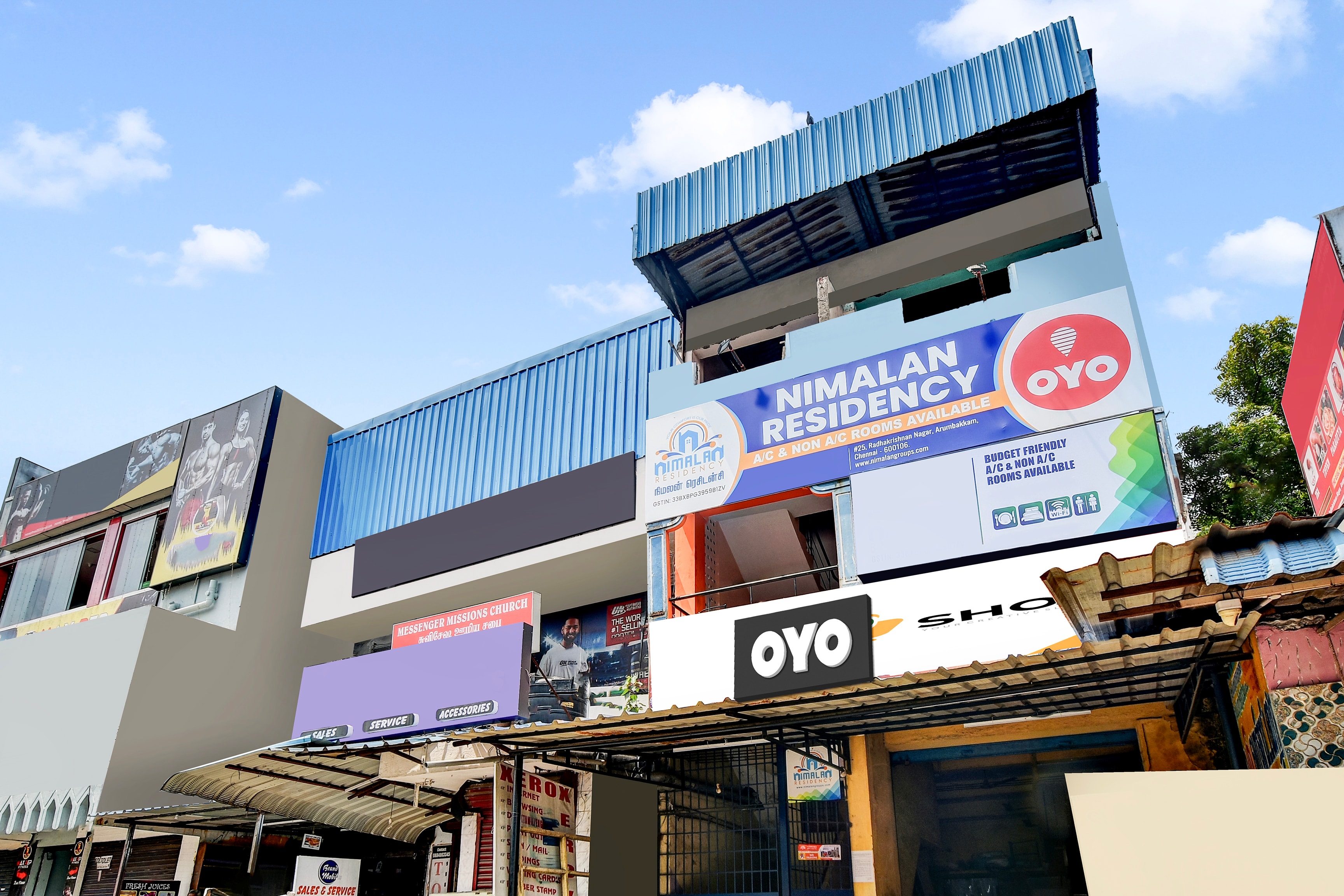 Flagship Nimalan Residency 𝗕𝗢𝗢𝗞 Chennai Hotel