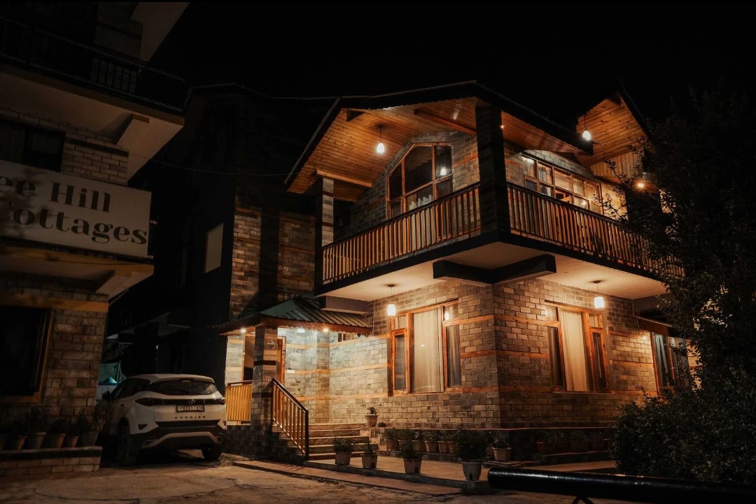 Tree hill cottages 𝗕𝗢𝗢𝗞 Manali Cottage