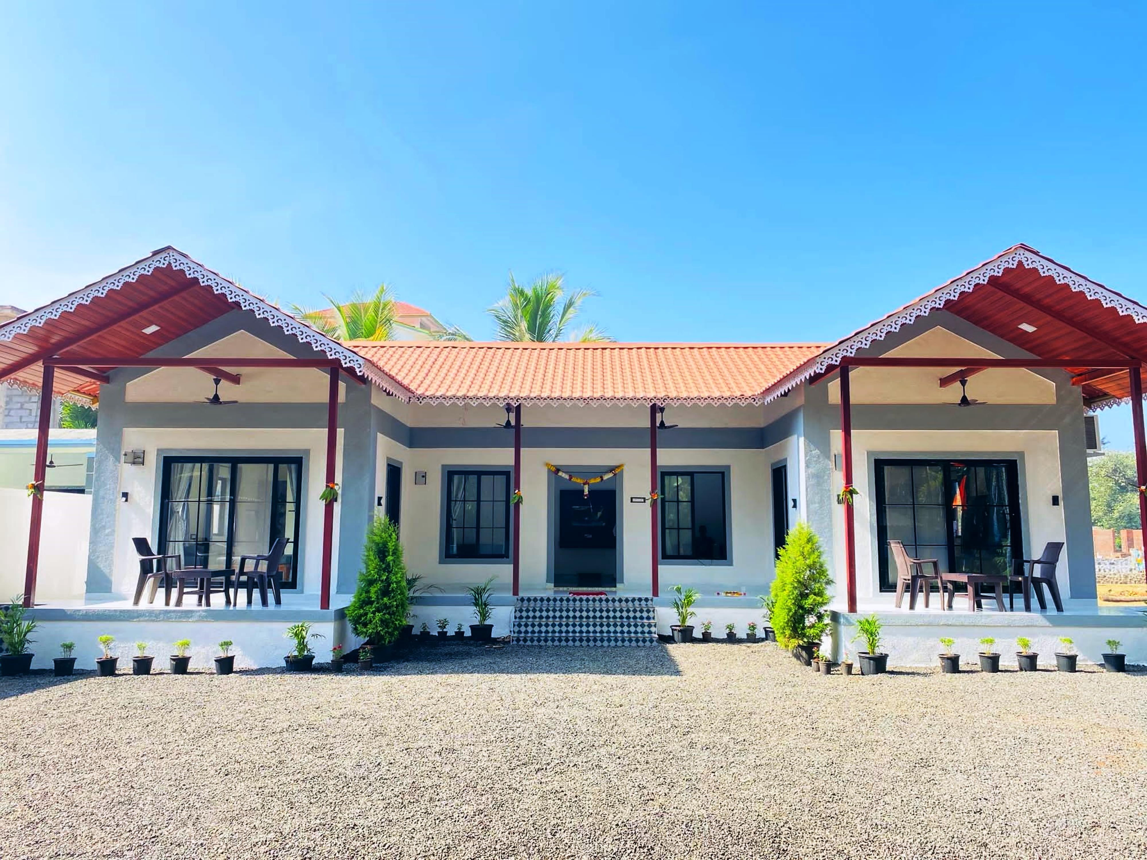 Sneh Villa 2 BHK with Pool 𝗕𝗢𝗢𝗞 Alibaug Villa