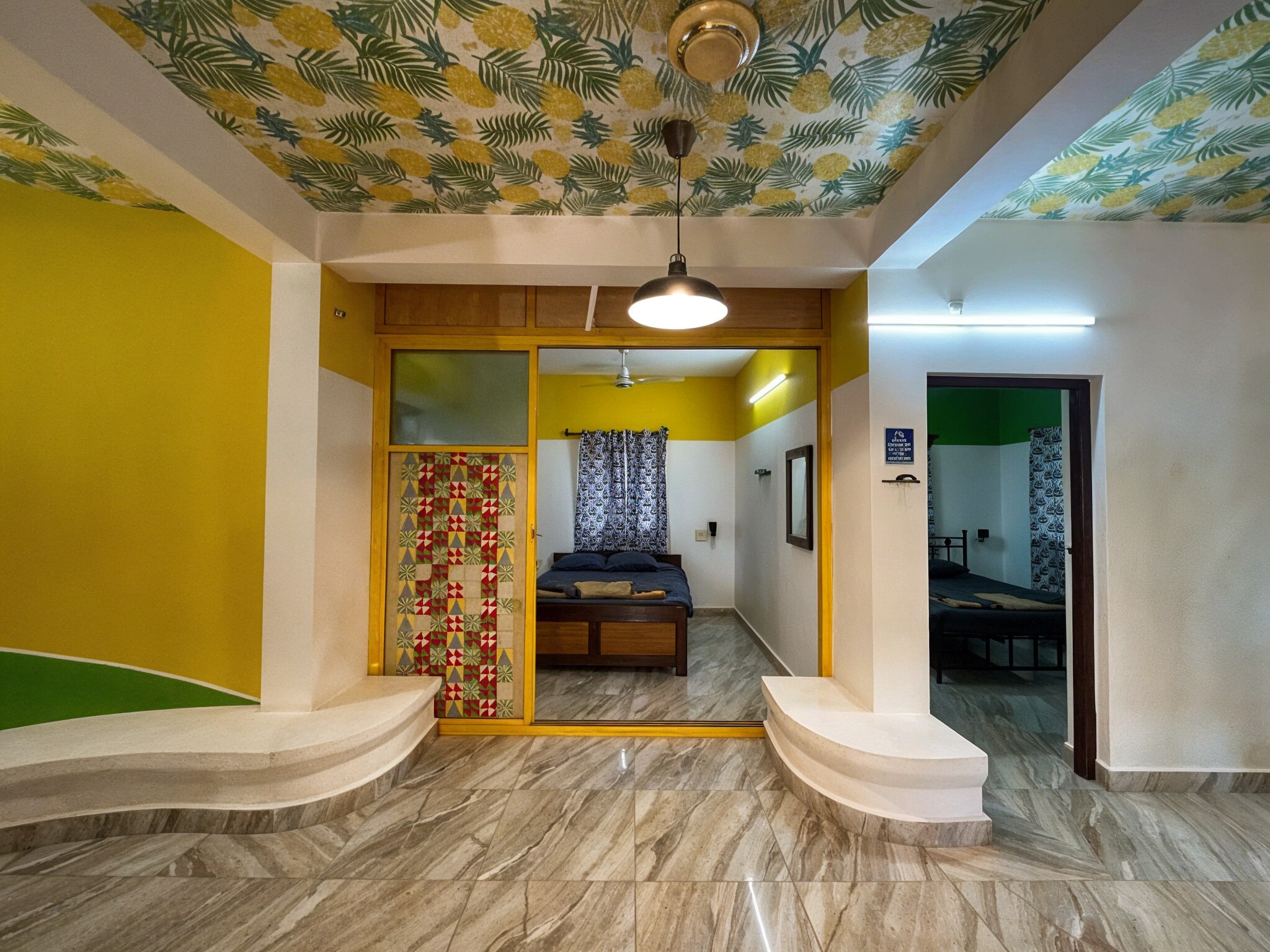 Yellow Haven 2BR - Ground Floor in Goa by Homeyhuts 𝗕𝗢𝗢𝗞 Goa Villa
