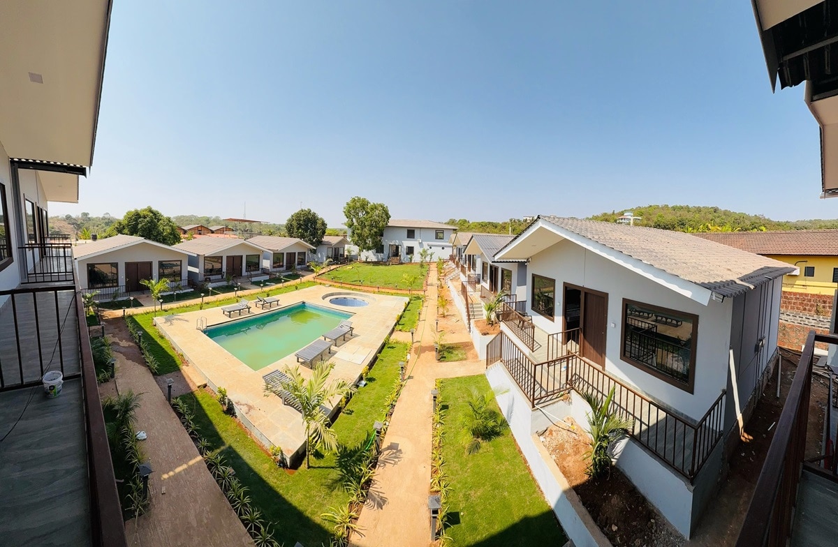 Rooms of La Utopia - Hotel in Goa