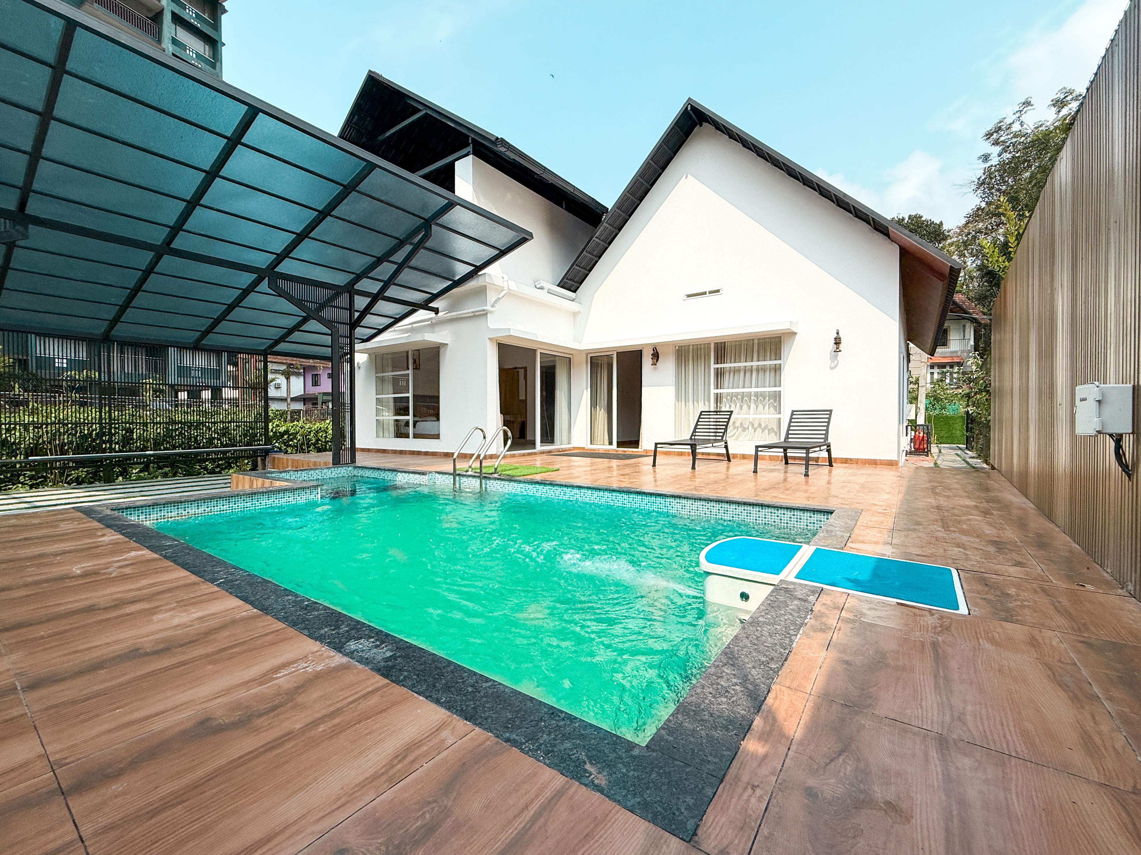 Fog Land Pool Villa 𝗕𝗢𝗢𝗞 Wayanad Villa