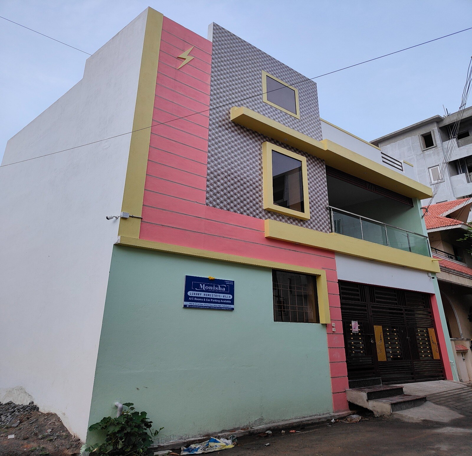 Monisha Luxury Homestays 𝗕𝗢𝗢𝗞 Pondicherry Villa