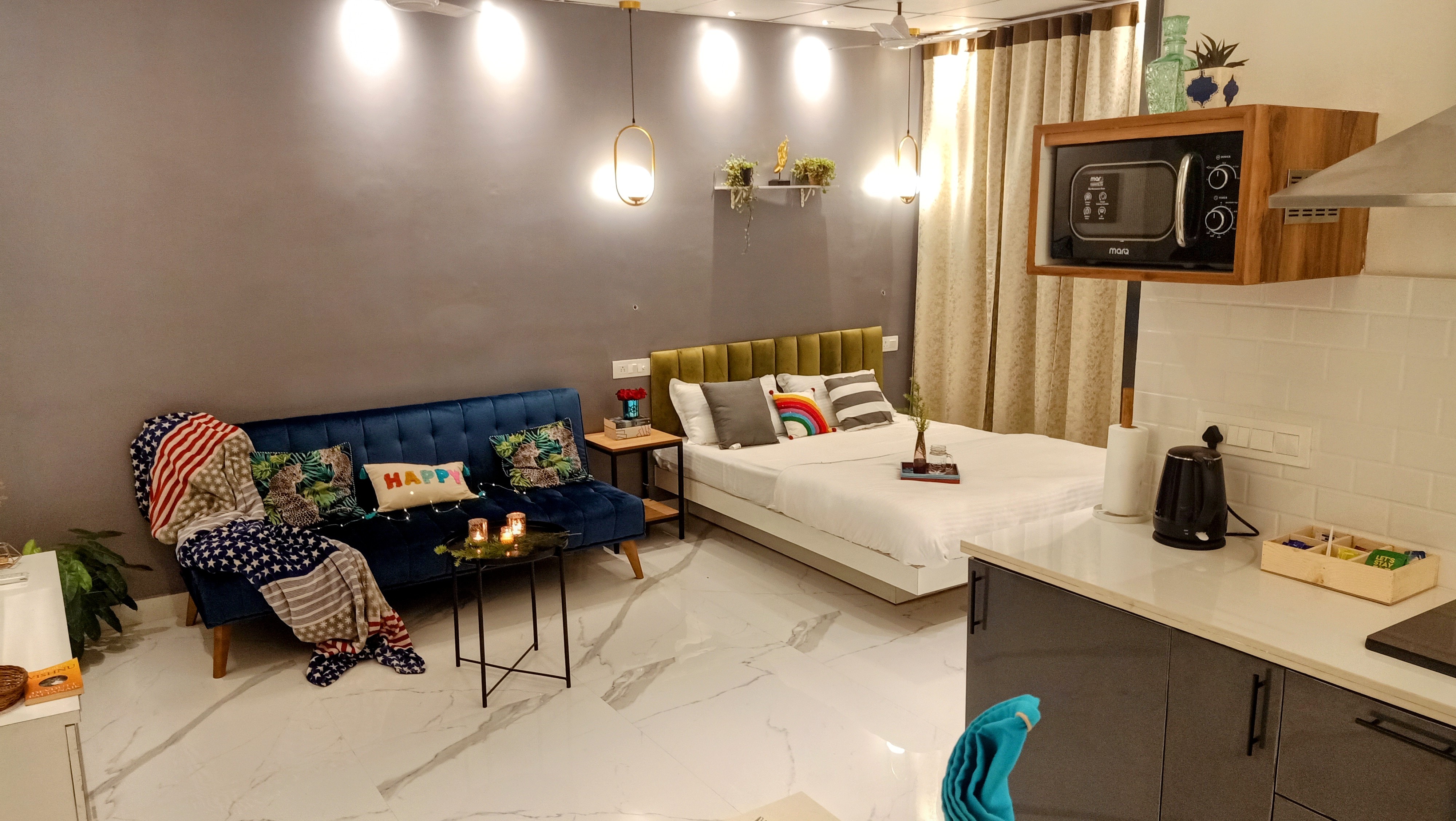 Modern Studio Room In Patliputra Colony 𝗕𝗢𝗢𝗞 Patna Homestay