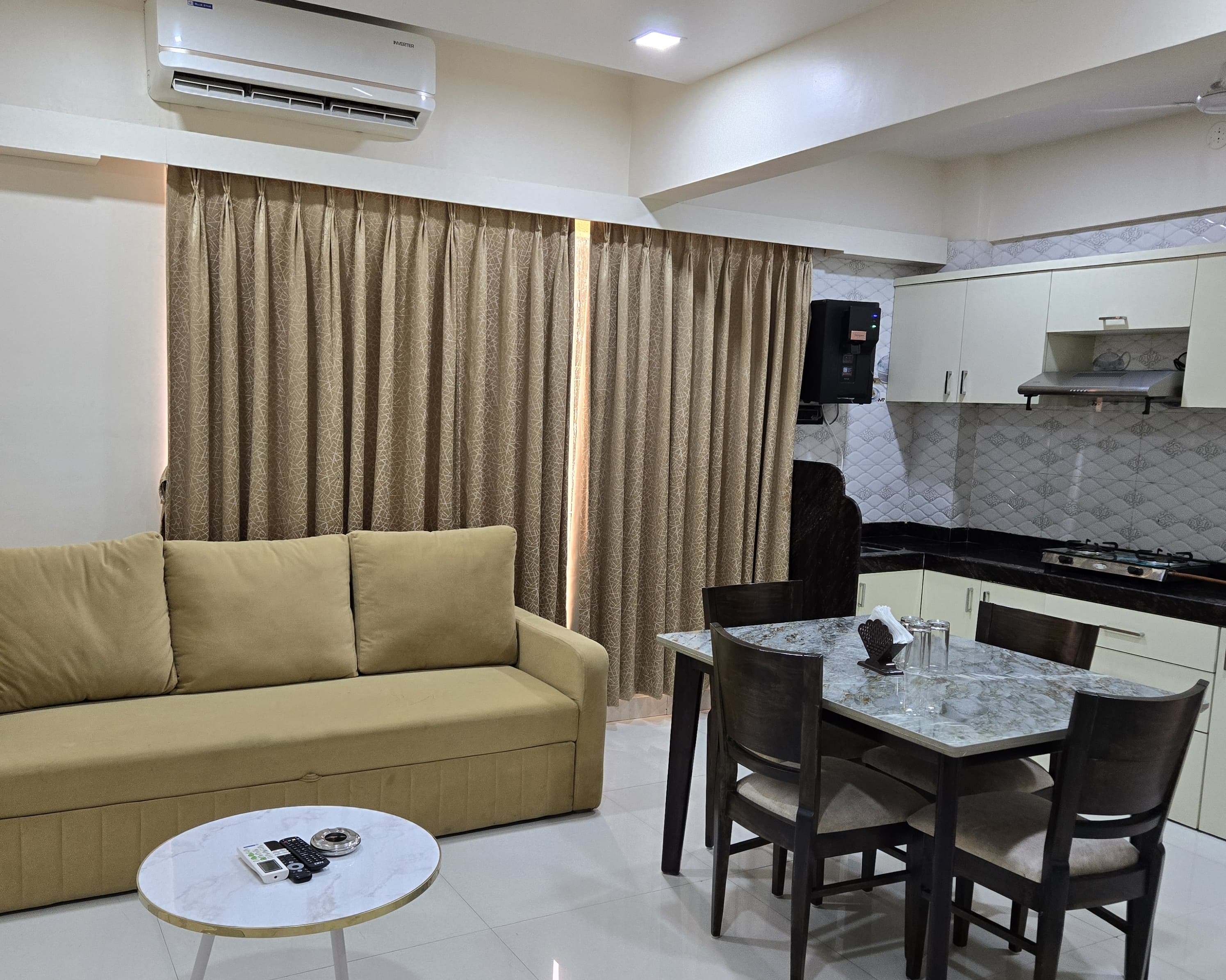Sapphire Service 1BHK Apartment 𝗕𝗢𝗢𝗞 Navi Mumbai Apartment