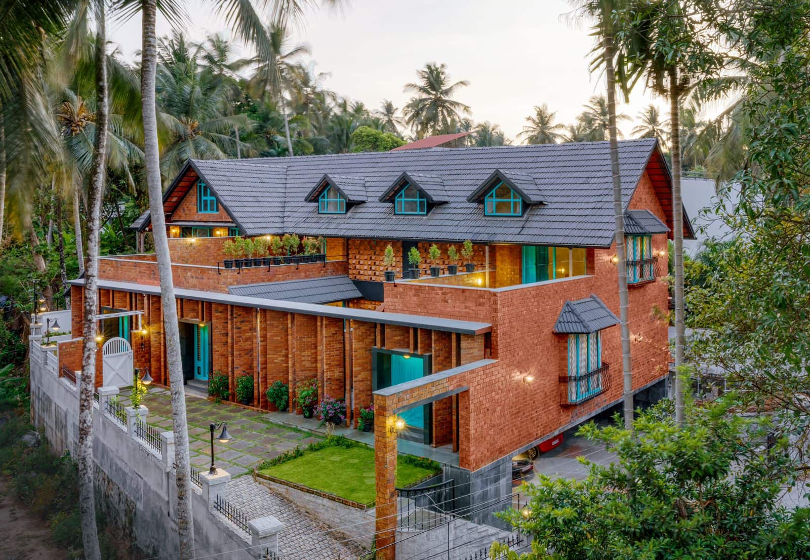 Tentgram Brick House 𝗕𝗢𝗢𝗞 Calicut (Kozhikode) Villa