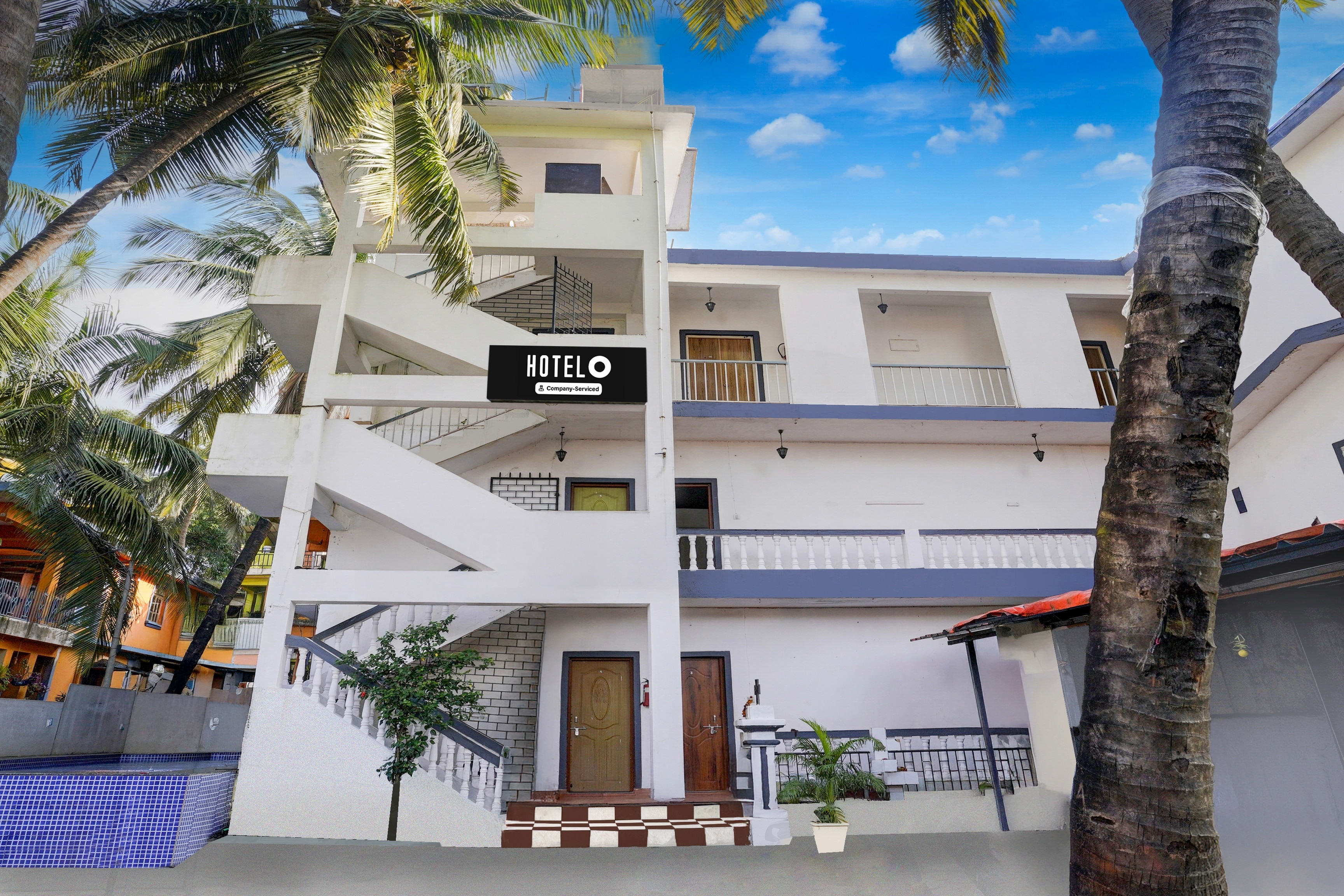 Hotel O Calangute Beach Market Formerly Bella's Residency 𝗕𝗢𝗢𝗞 Goa Hotel