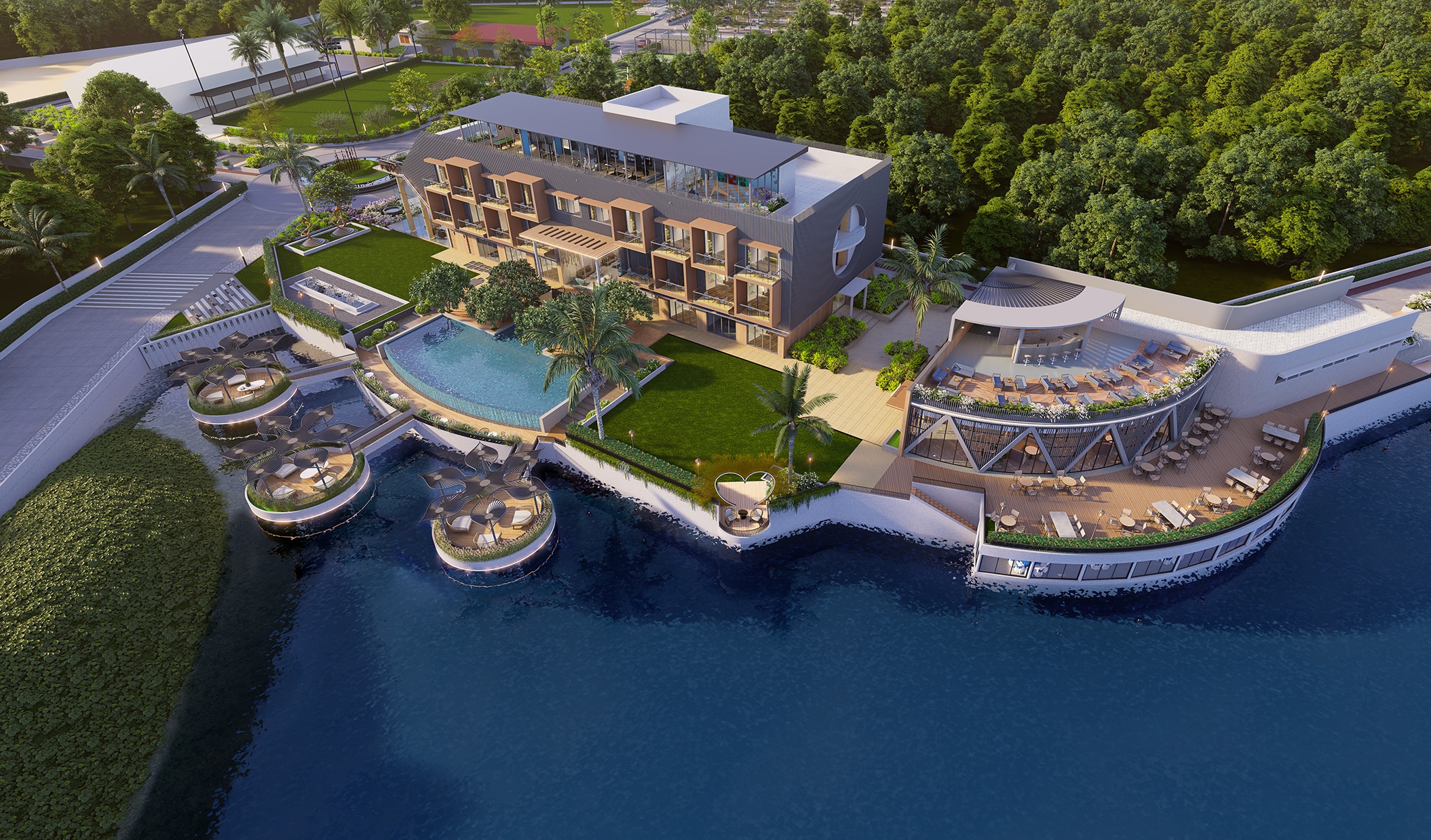 FLOATING DECK RESORT 𝗕𝗢𝗢𝗞 Bhuj Resort