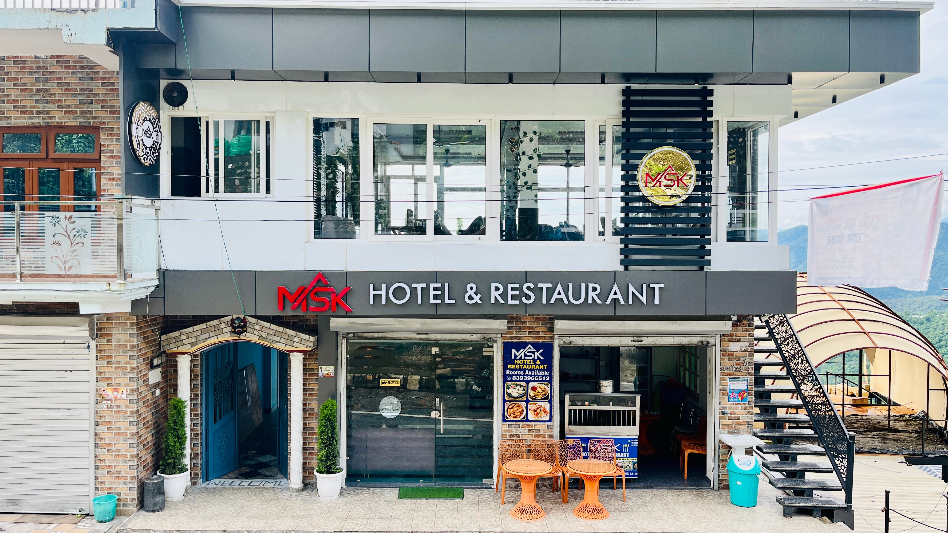 MSK HOTEL AND RESTAURANT 𝗕𝗢𝗢𝗞 Rishikesh Hotel