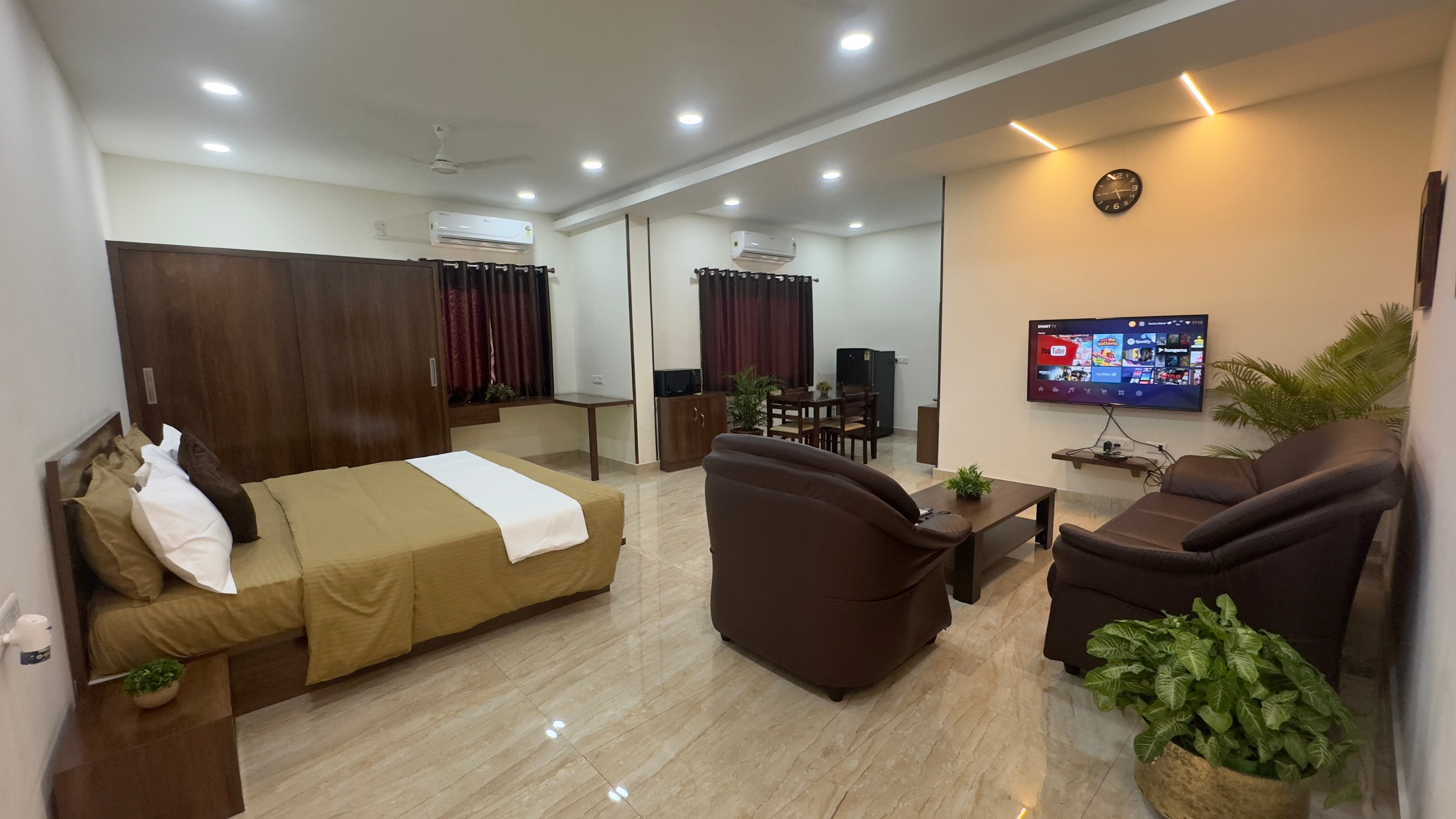 Rooms of KODALI GUEST SUITES - Hotel in Hyderabad