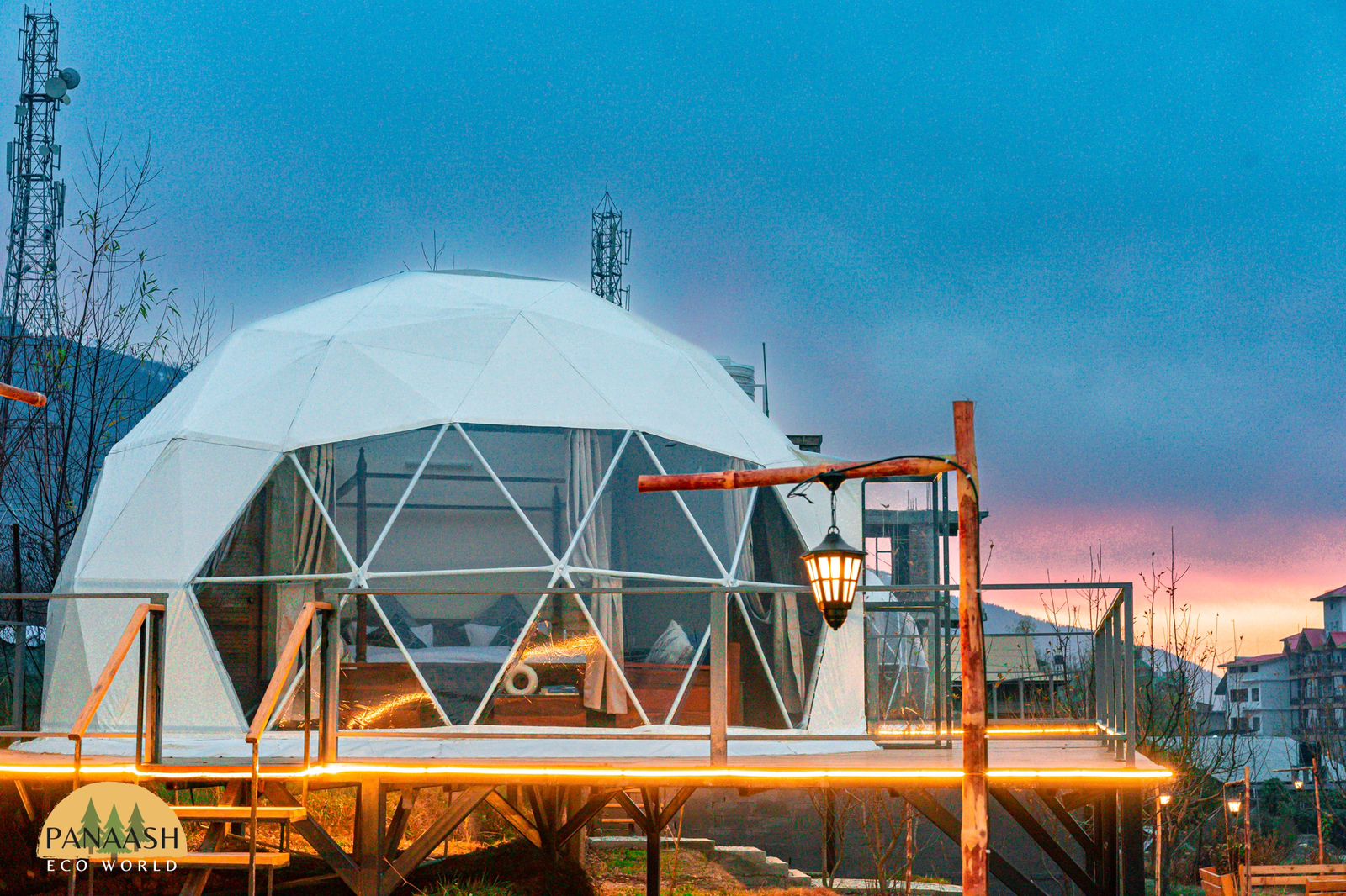 Panaash Eco World - A Luxury Glamping Dome Resort in Manali, Manali ...