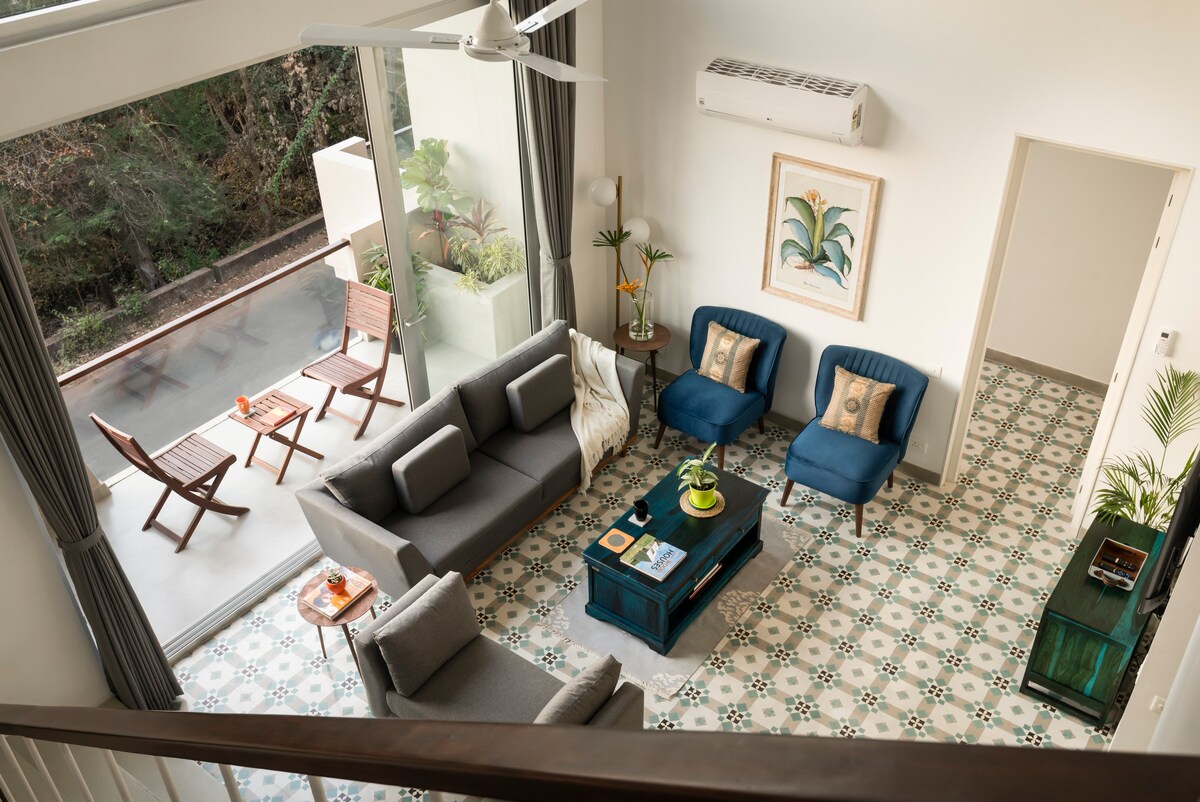 El Reino - 3 BHK at Reis Magos by The Blue Kite (E3) 𝗕𝗢𝗢𝗞 Goa Apartment