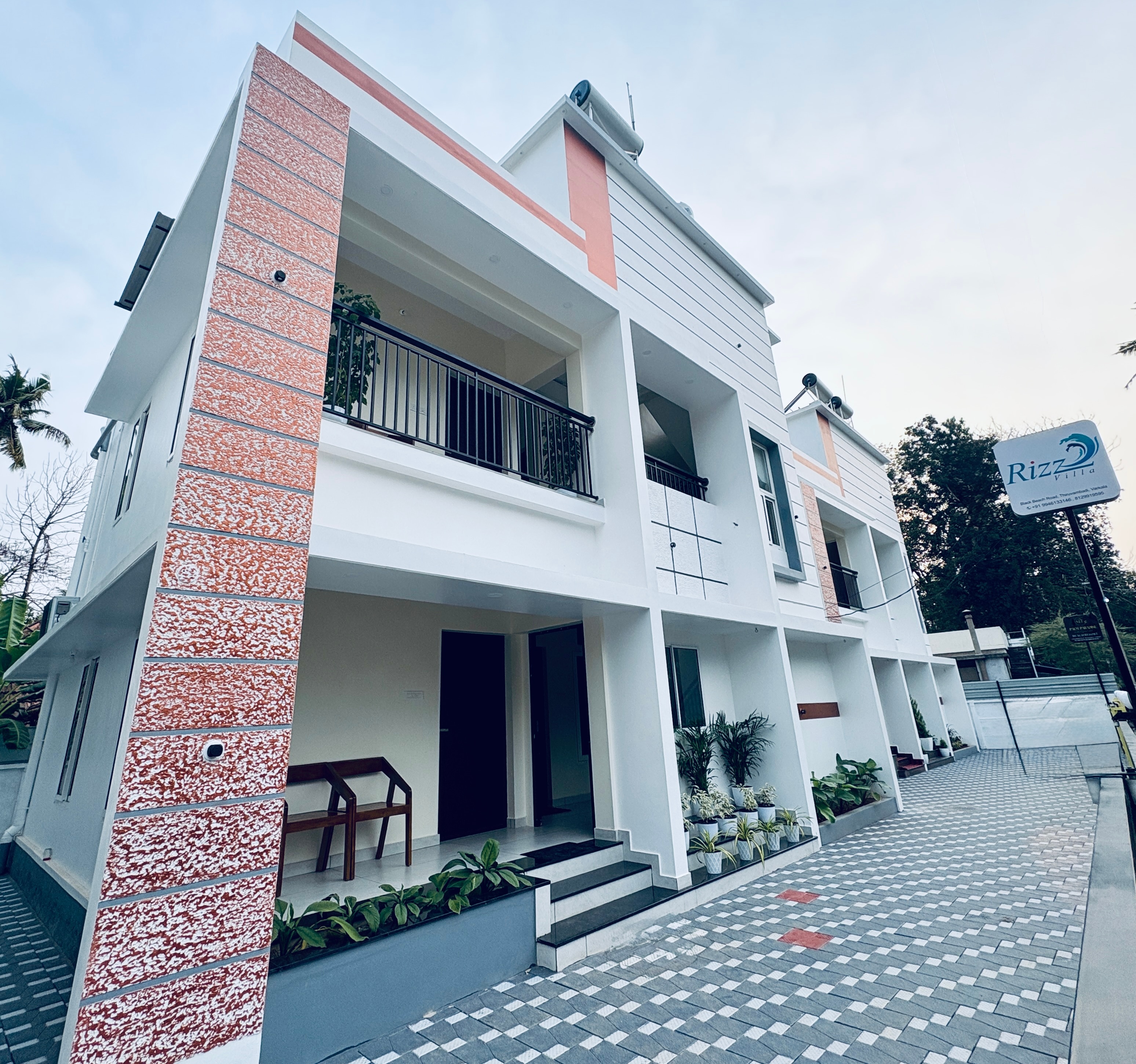 Rooms of Rizz Villa - Villa in Varkala