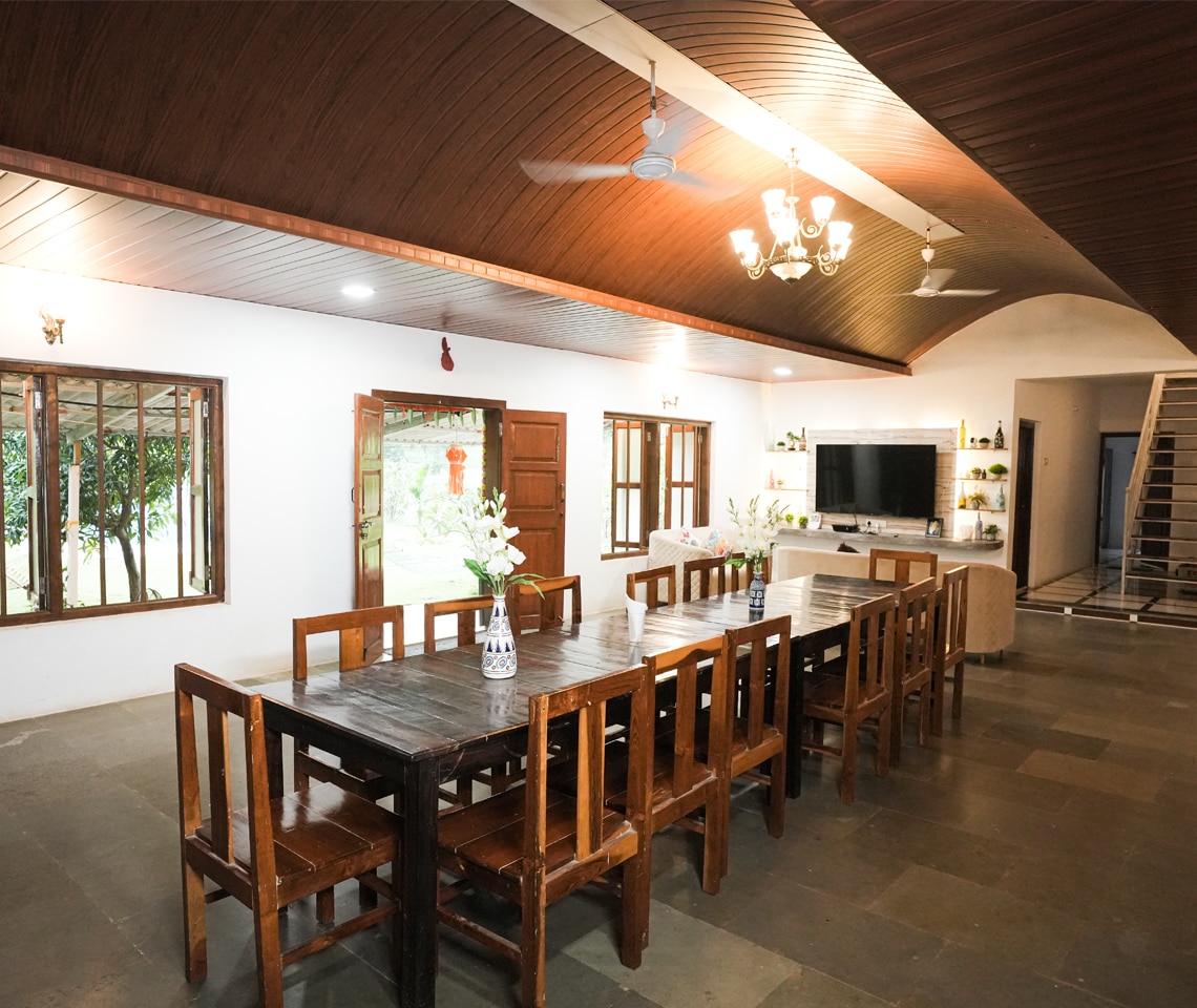 Malama Stay The Nest Villa 5BHK Kashid 𝗕𝗢𝗢𝗞 Murud Janjira Homestay