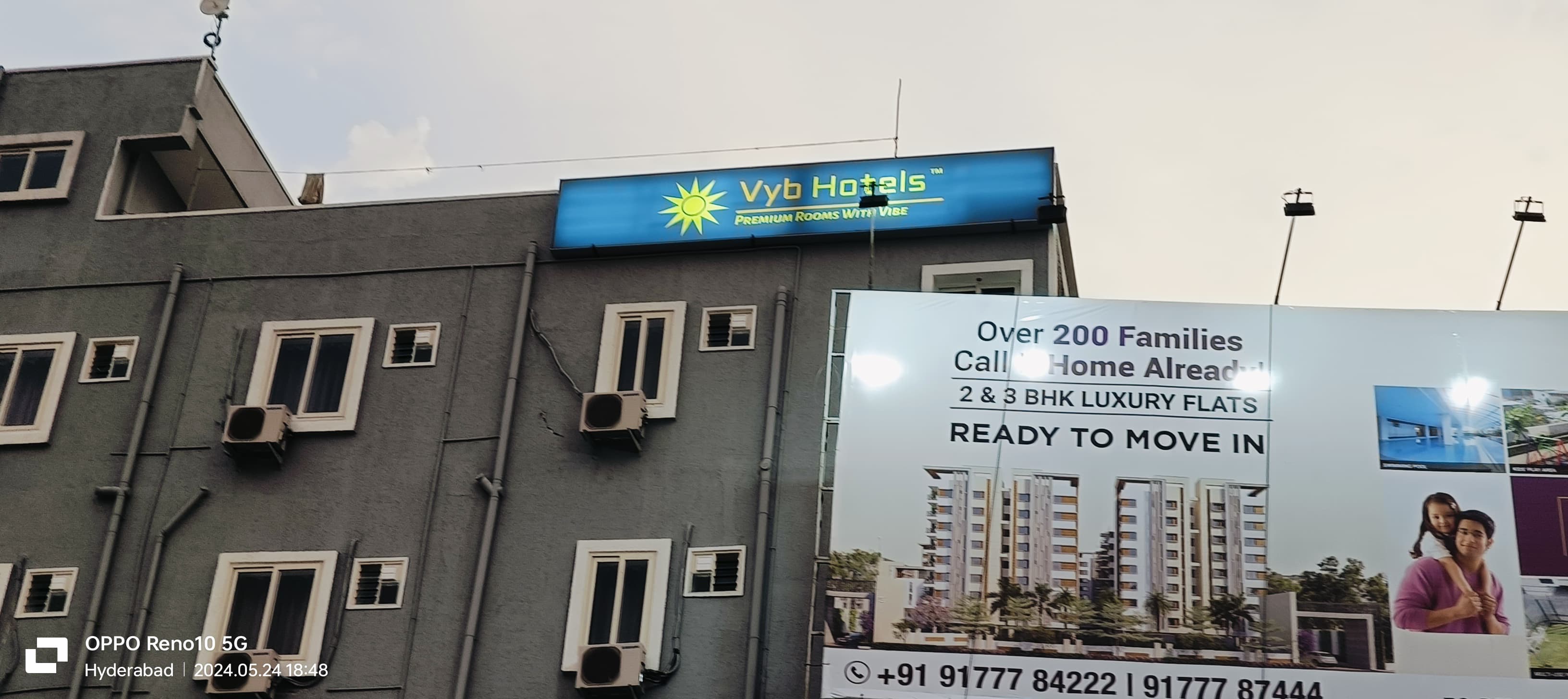 Vyb Hotels @ Bahadurpally 𝗕𝗢𝗢𝗞 Hyderabad Hotel