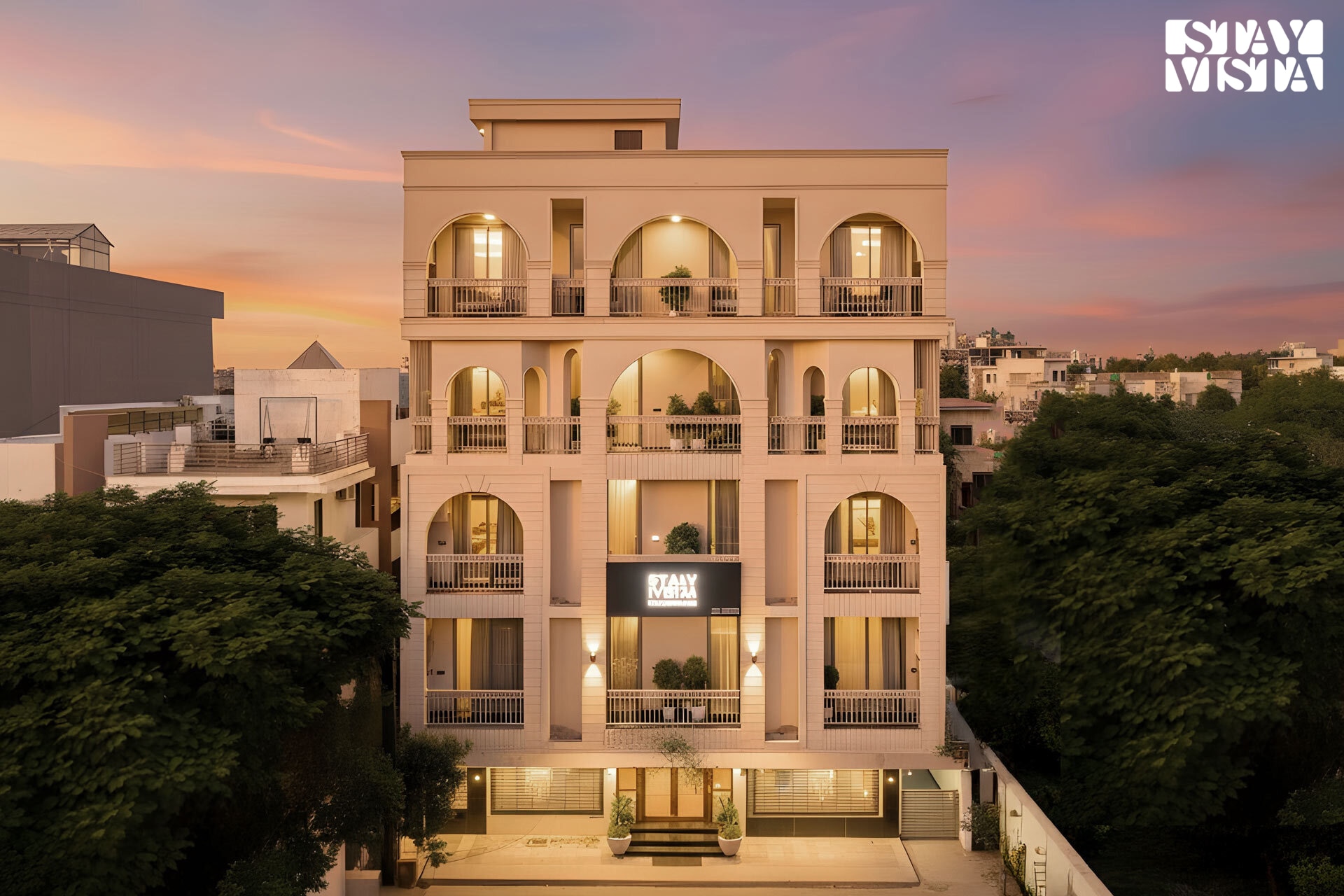 StayVista Residences near Cyber City Hub with Air purifier and Gym 𝗕𝗢𝗢𝗞 ...