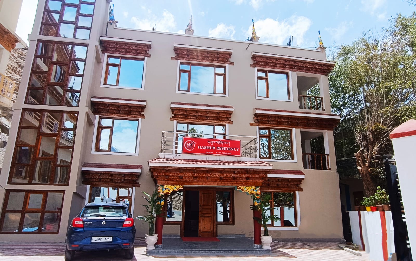 Hashur Residency 𝗕𝗢𝗢𝗞 Leh Hotel