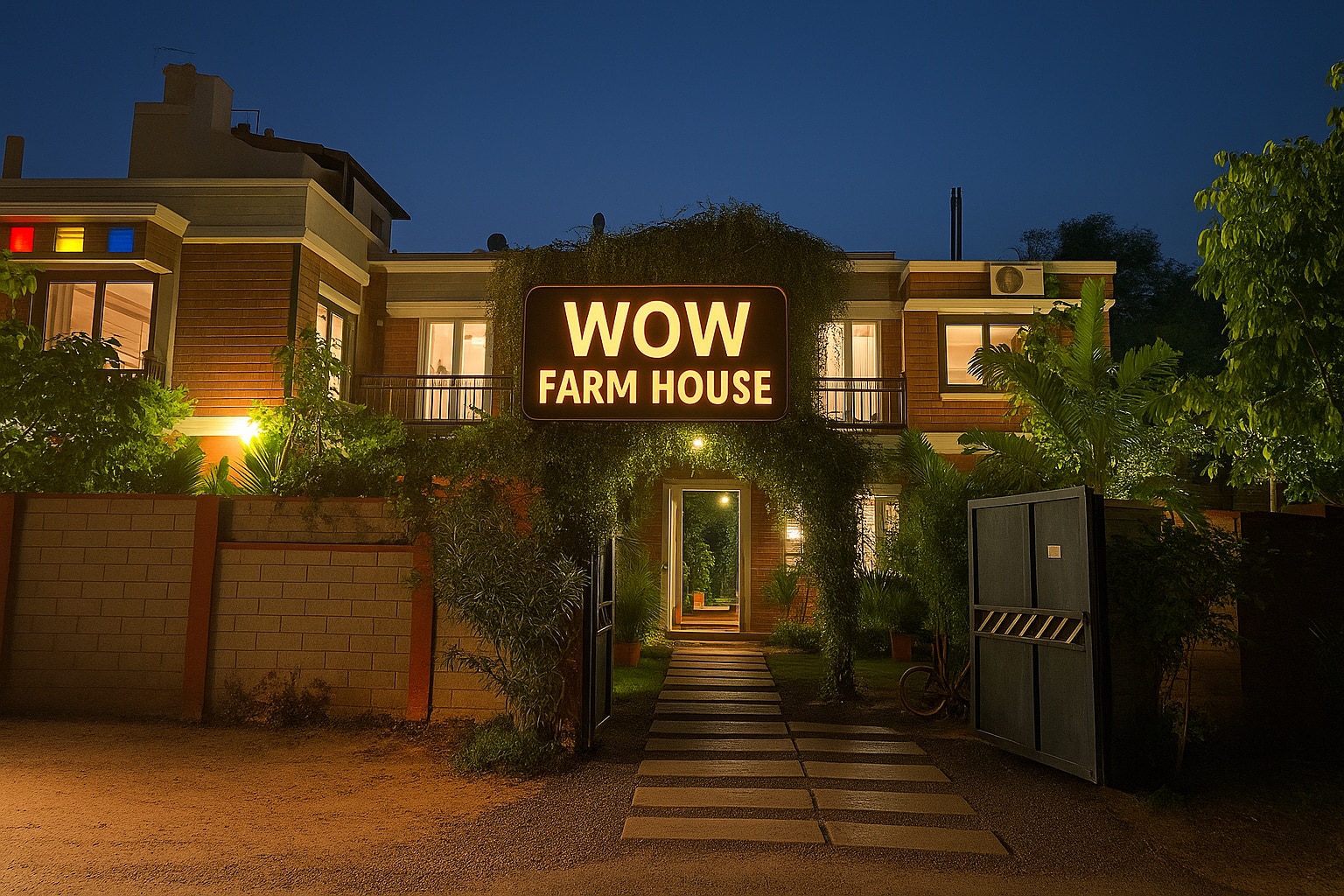 Address of WOW Farm House - Guest House in Auroville