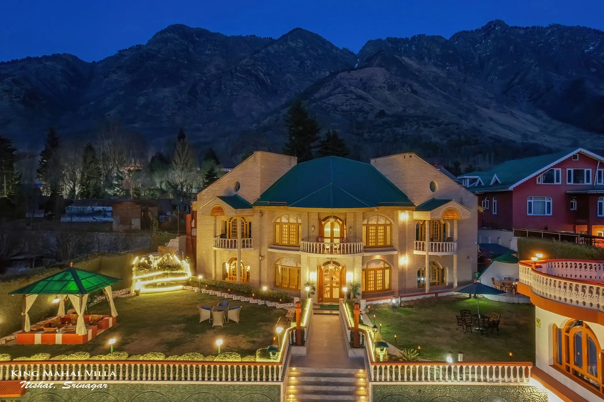 King Mahal Villaa 𝗕𝗢𝗢𝗞 Srinagar Villa