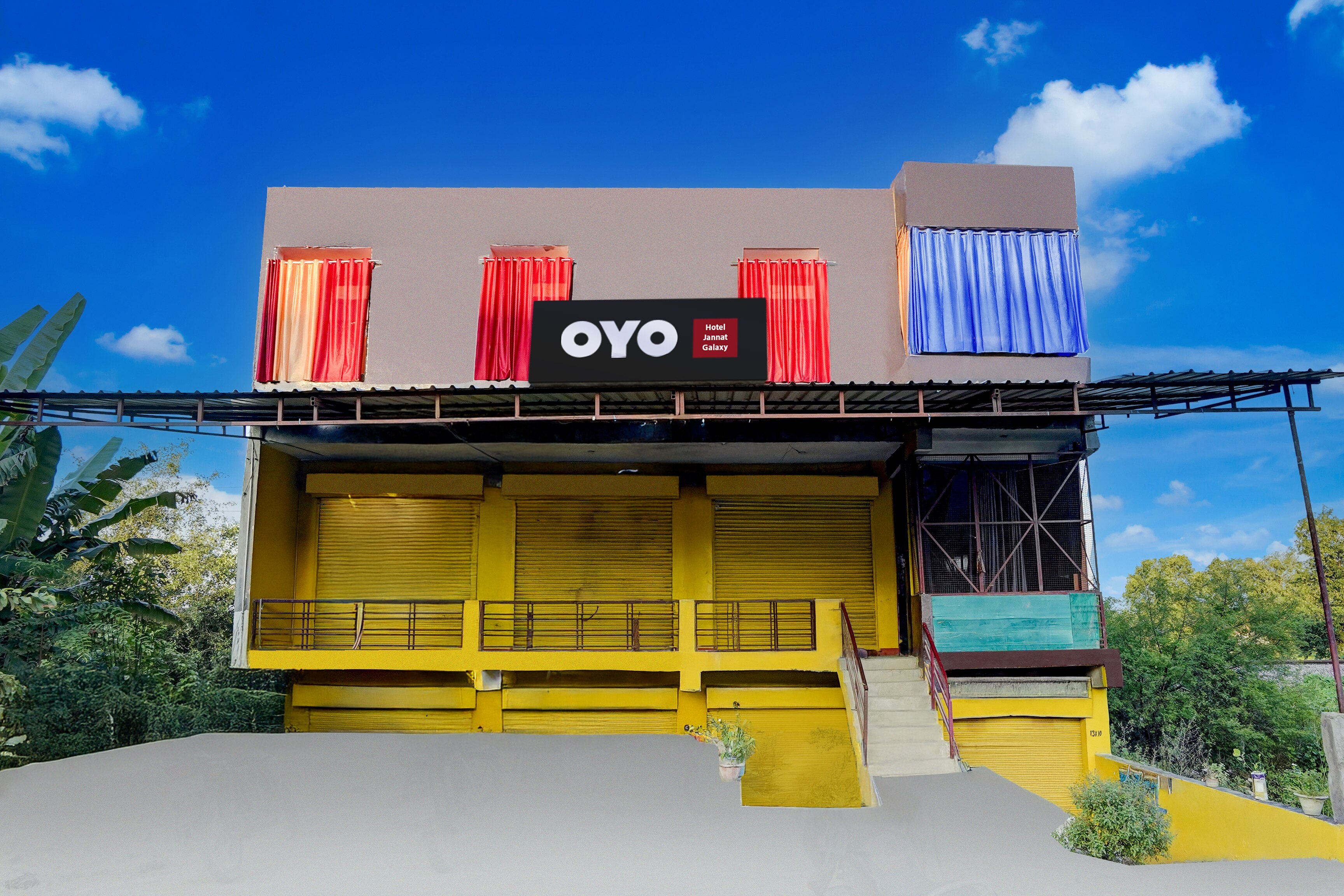 Hotel O by OYO Jannat Galaxy 𝗕𝗢𝗢𝗞 Mampur Bana Hotel