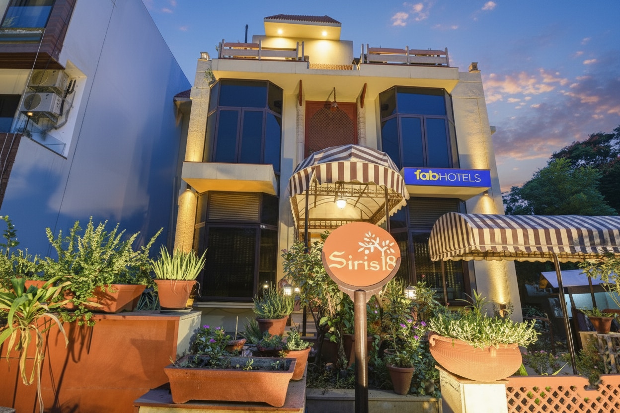 FabHotel Siris 18 - Aravali Biodiversity Park 𝗕𝗢𝗢𝗞 Gurgaon Hotel