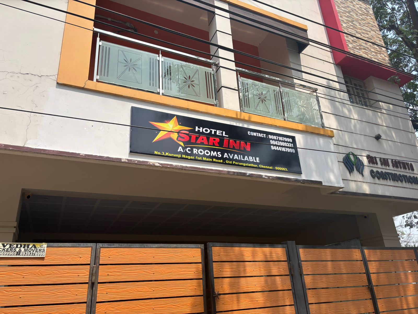 HOTEL STAR INN 𝗕𝗢𝗢𝗞 Chennai Hotel