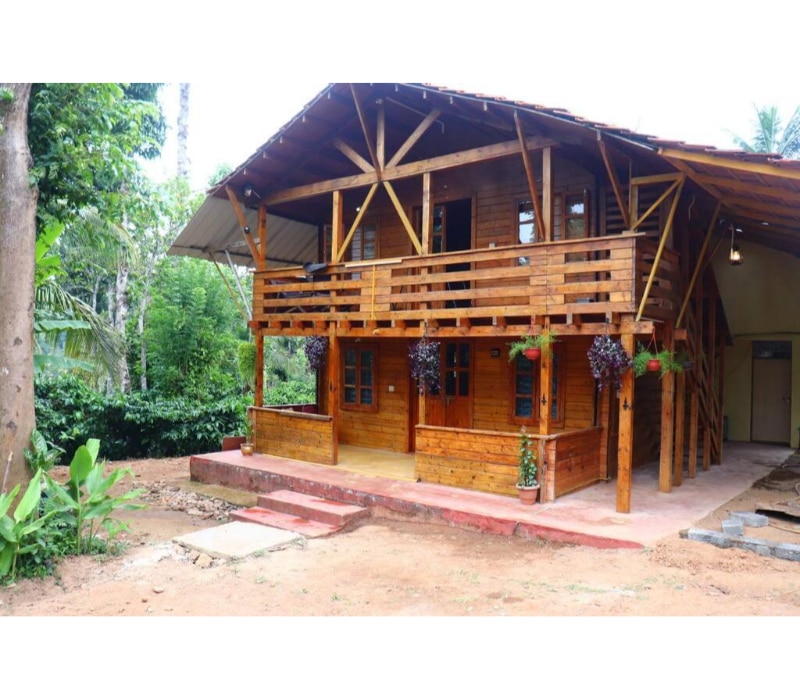 Coorg Wooden House Homestay 𝗕𝗢𝗢𝗞 Coorg Cottage