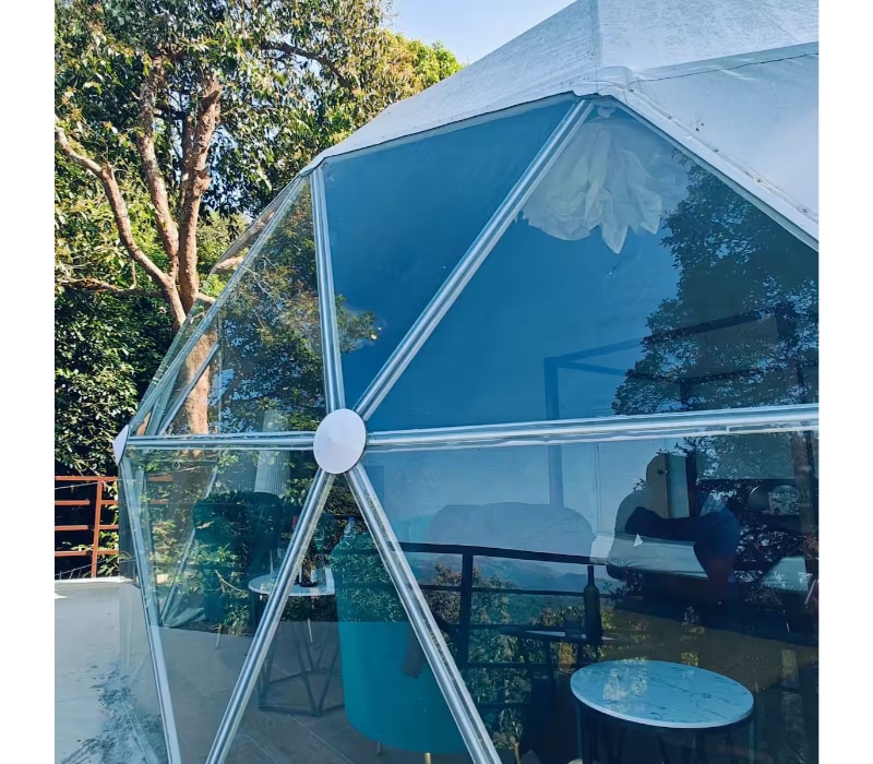 Luxury Tree Glamping Dome Woodpecker coffee estate Homestay Coorg ...