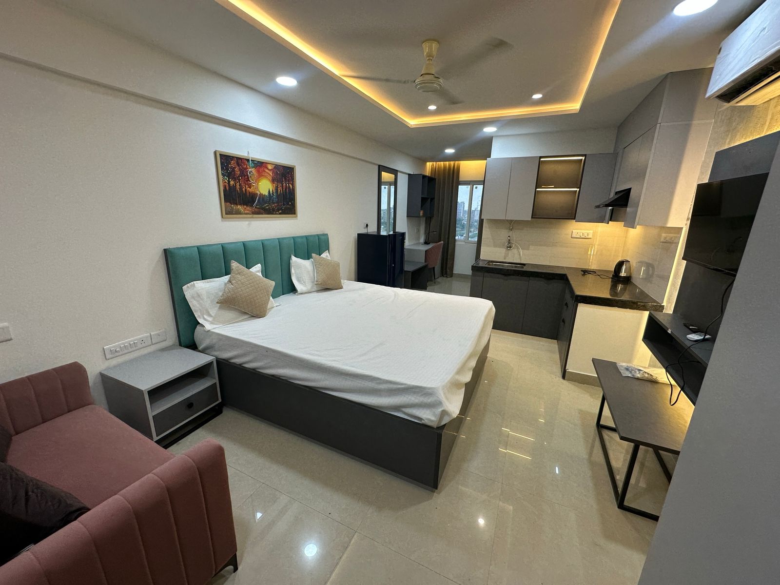 Luxury studio apartment @ Snug haven homestay 𝗕𝗢𝗢𝗞 Jaipur Apartment